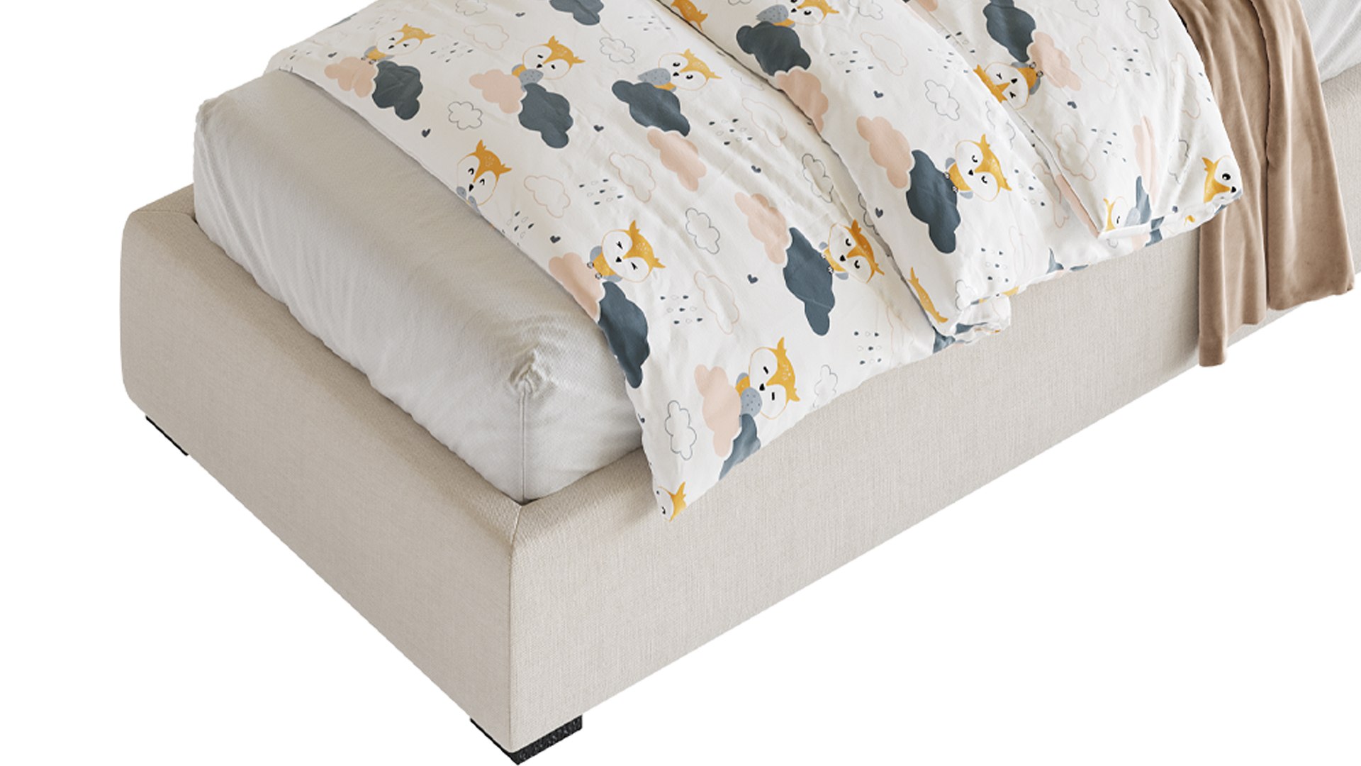 3D Kids Bed KD56 - TurboSquid 2193942