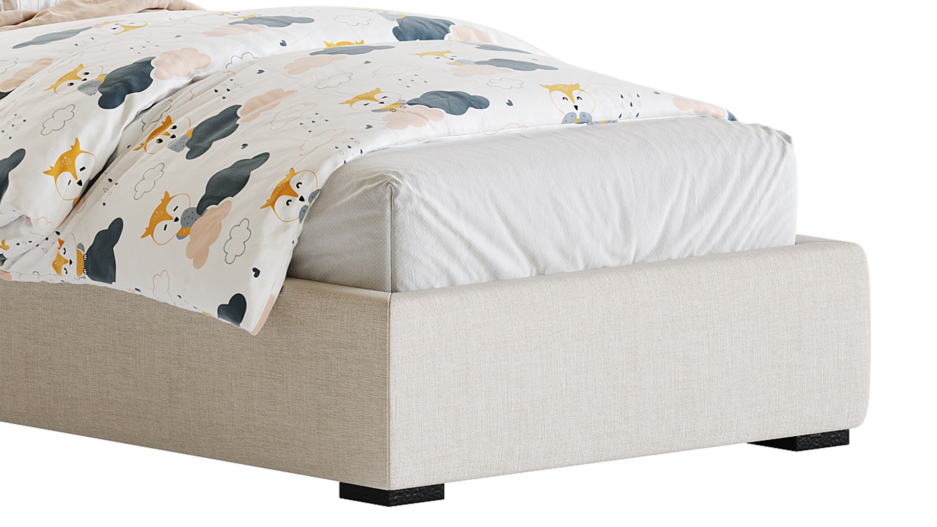 3D Kids Bed KD56 - TurboSquid 2193942