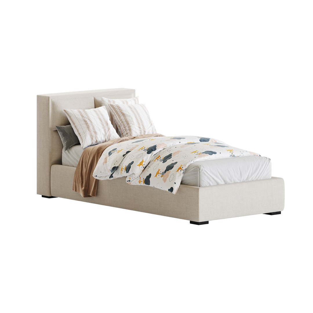3D Kids Bed KD56 - TurboSquid 2193942