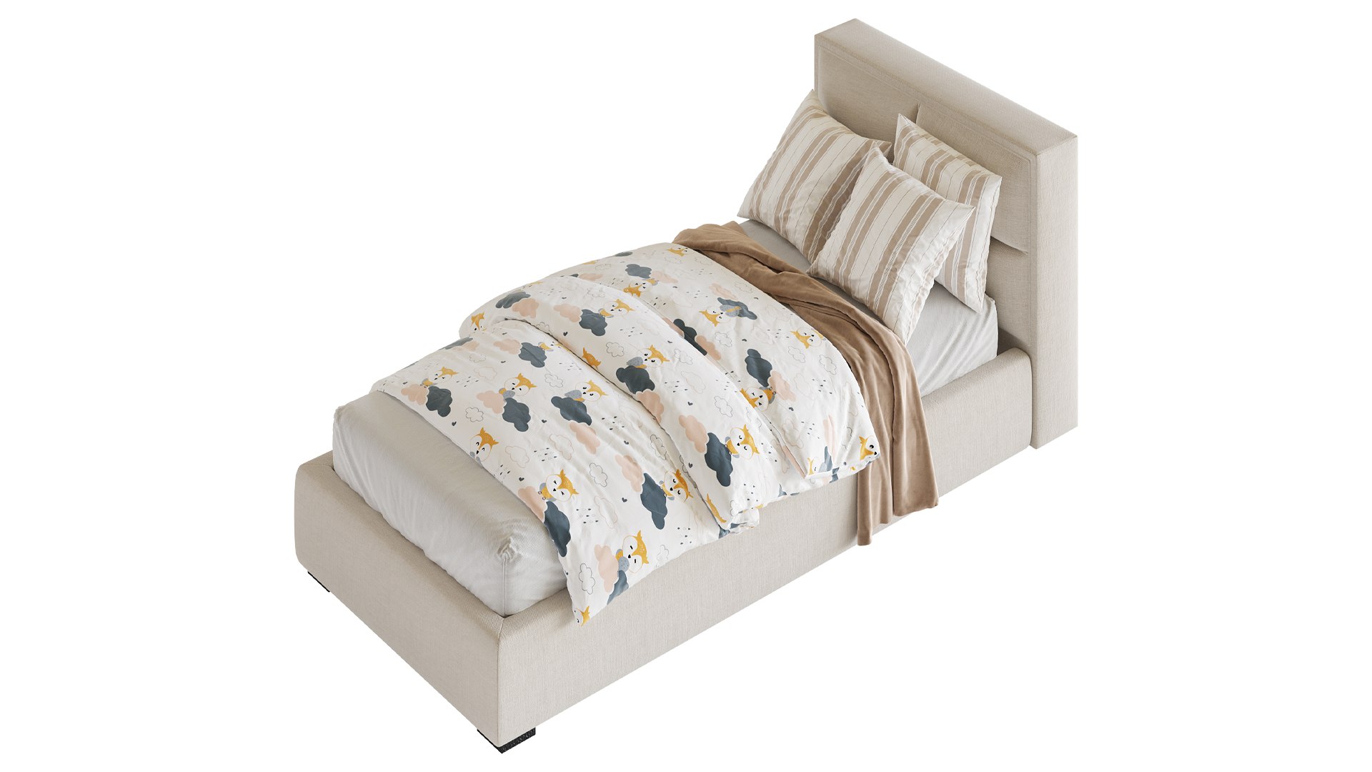 3D Kids Bed KD56 - TurboSquid 2193942