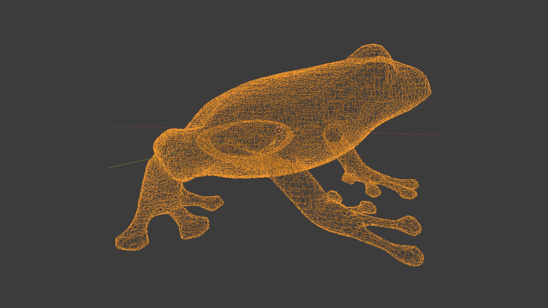3D Green Frog Model - TurboSquid 2219645
