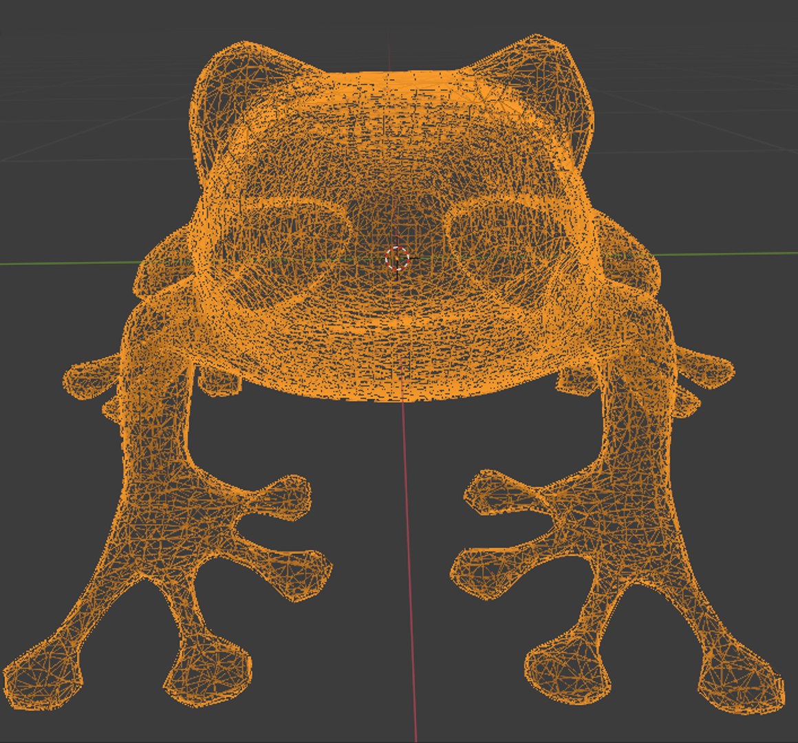 3D Green Frog Model - TurboSquid 2219645