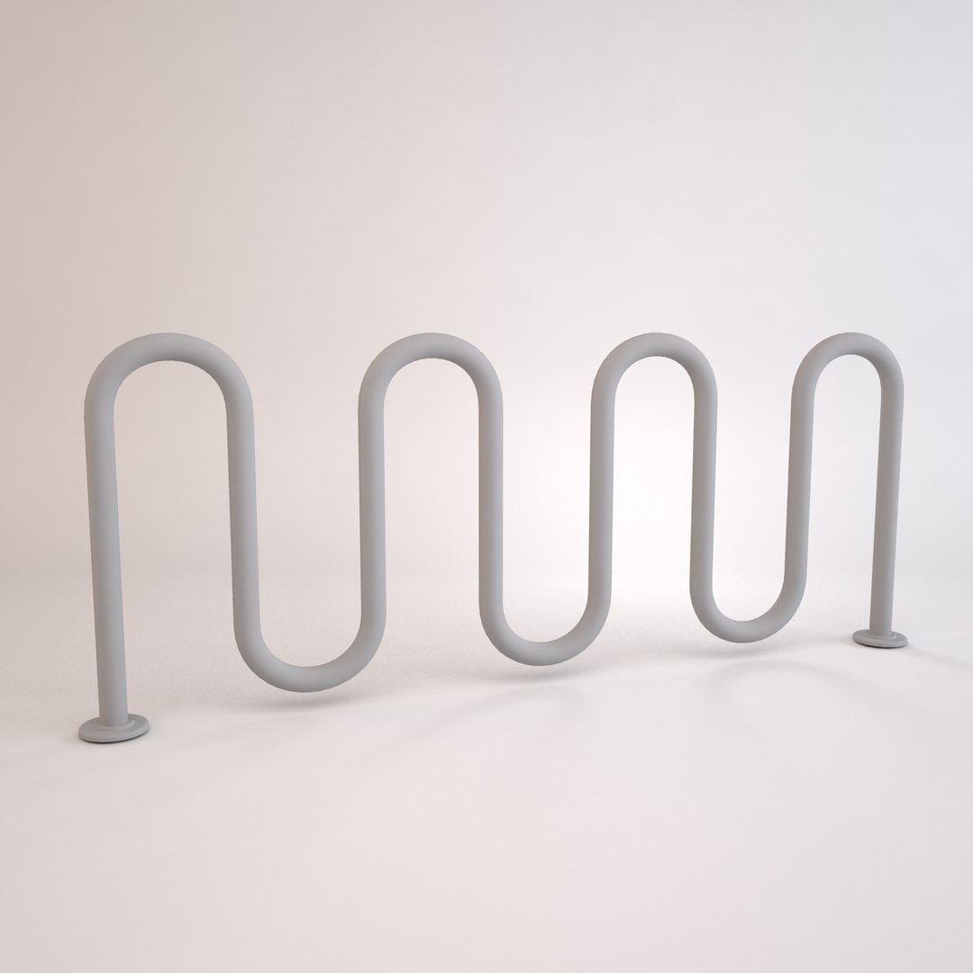 Bike Rack 3d Model