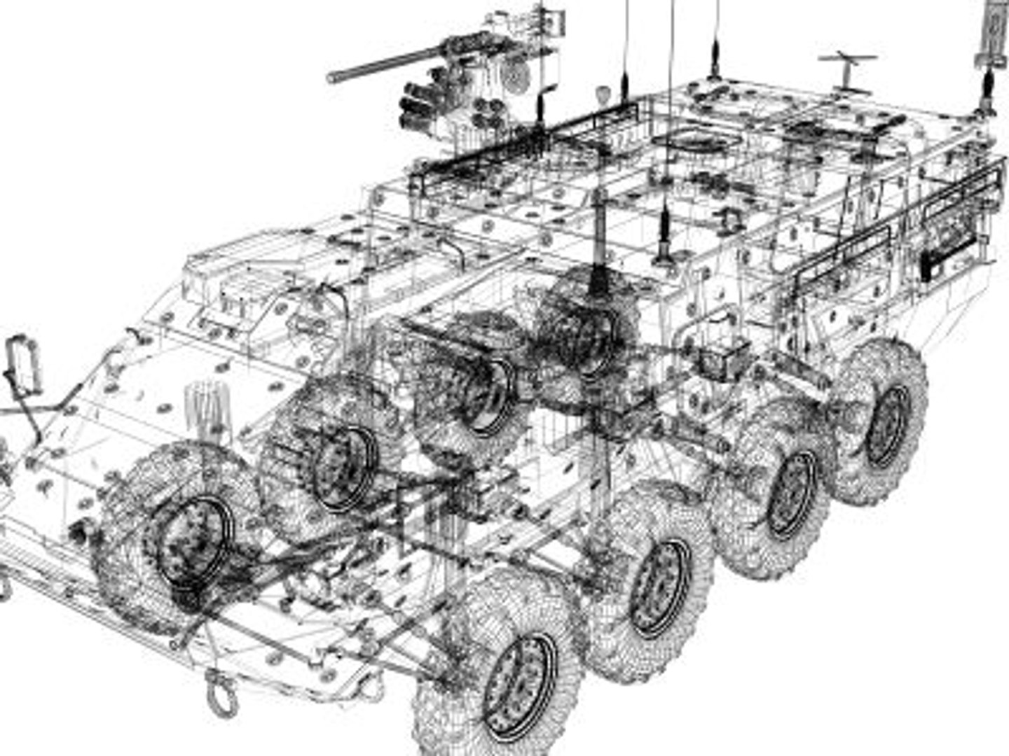 3d M1130 Cv Tacp Stryker