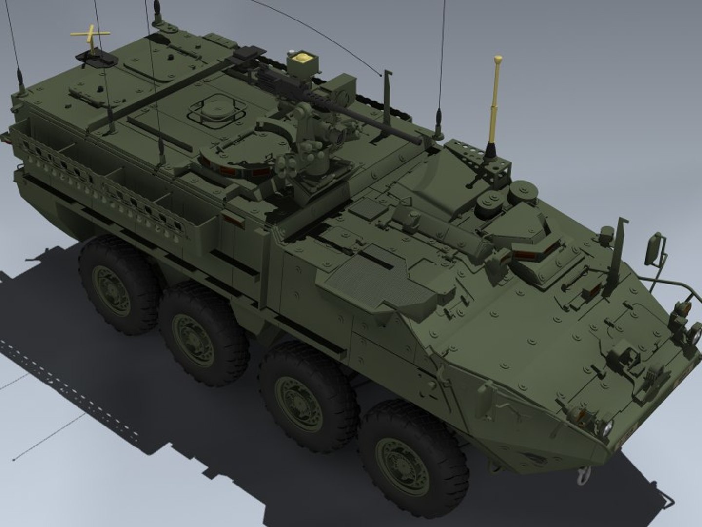 3d M1130 Cv Tacp Stryker