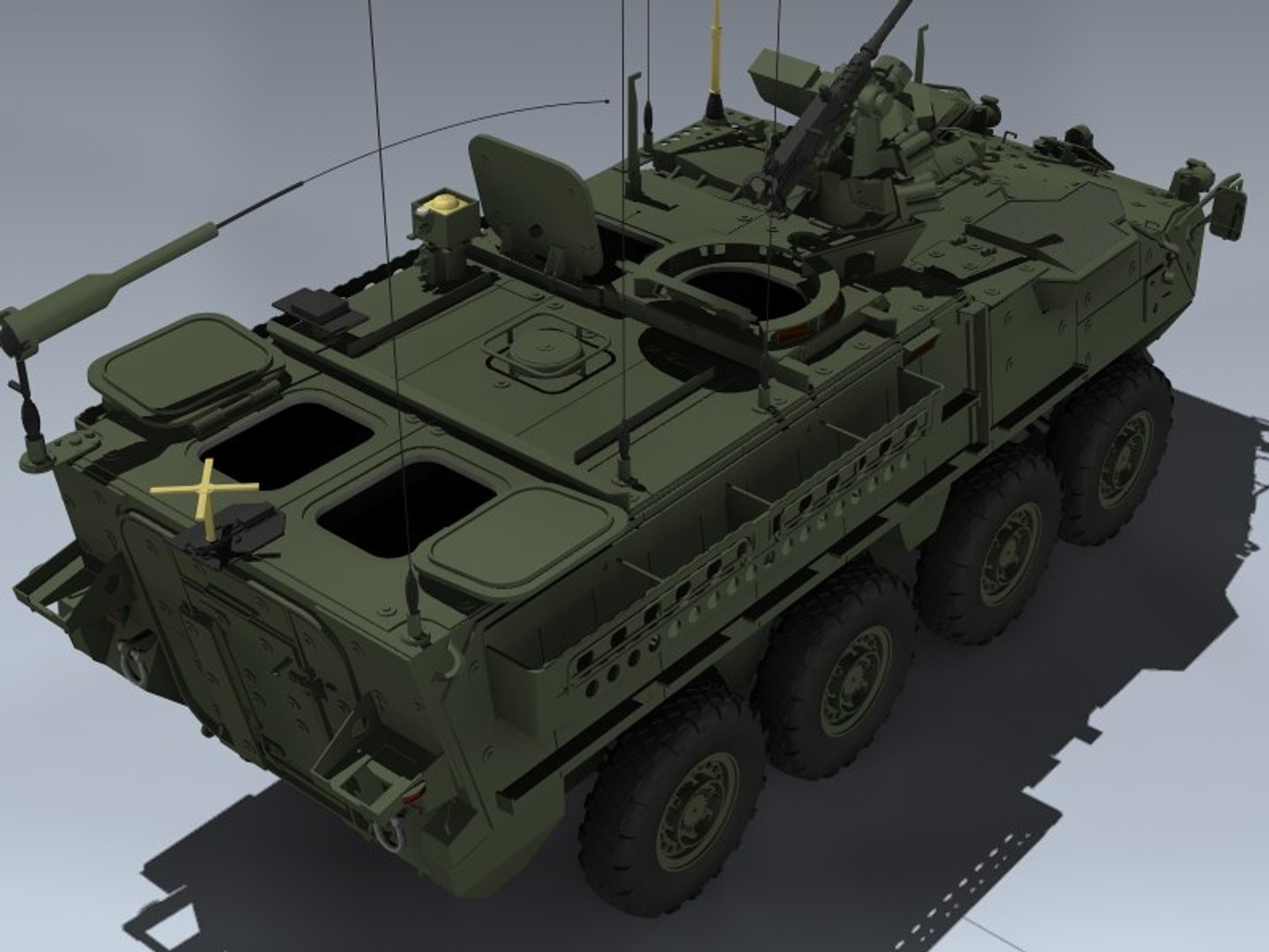 3d M1130 Cv Tacp Stryker