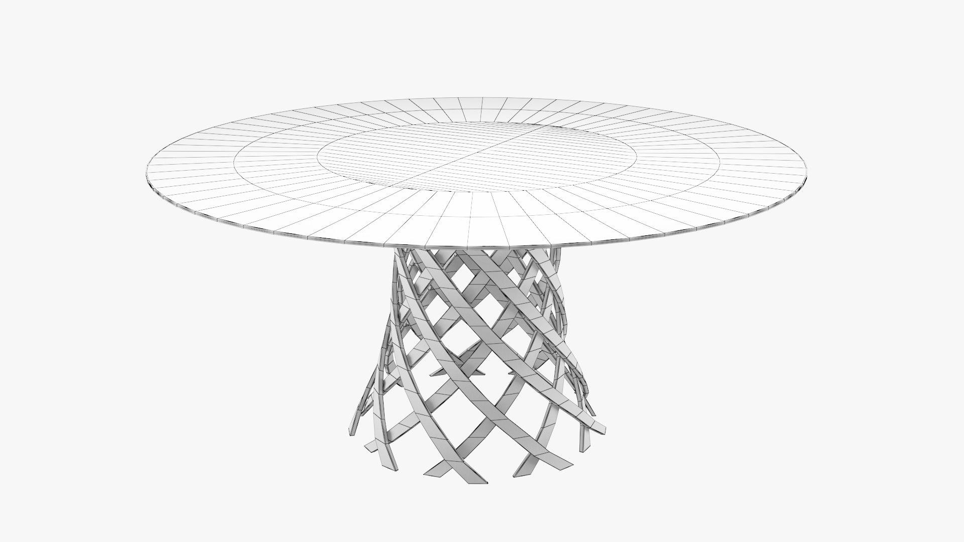 3D nassa table model - TurboSquid 1305661