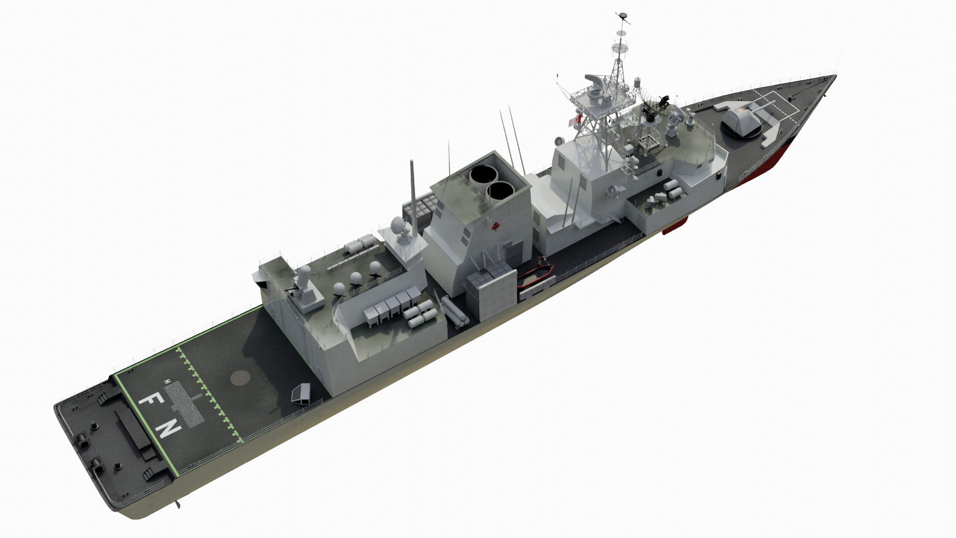 Max Halifax Class Frigate