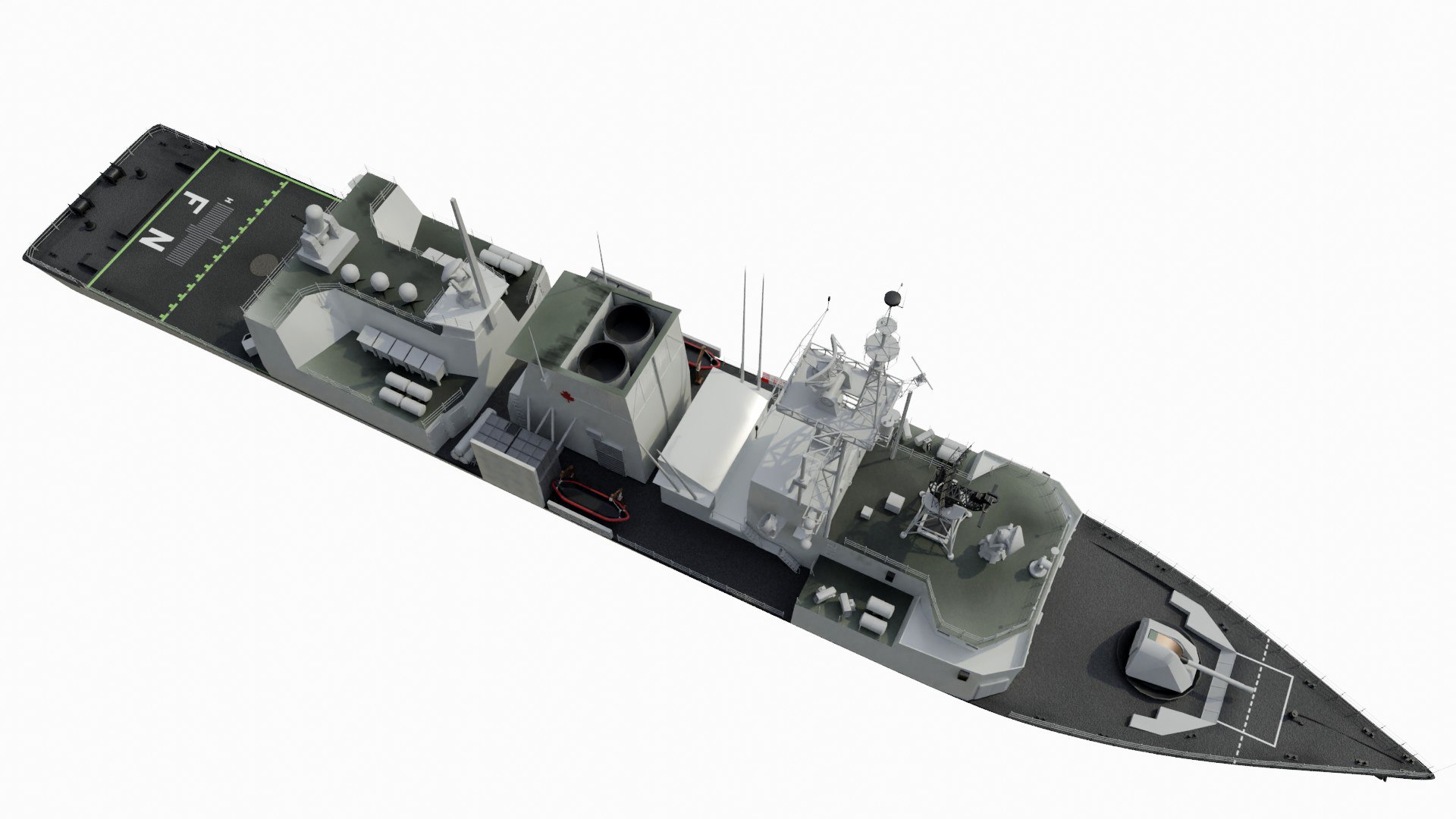 Max Halifax Class Frigate