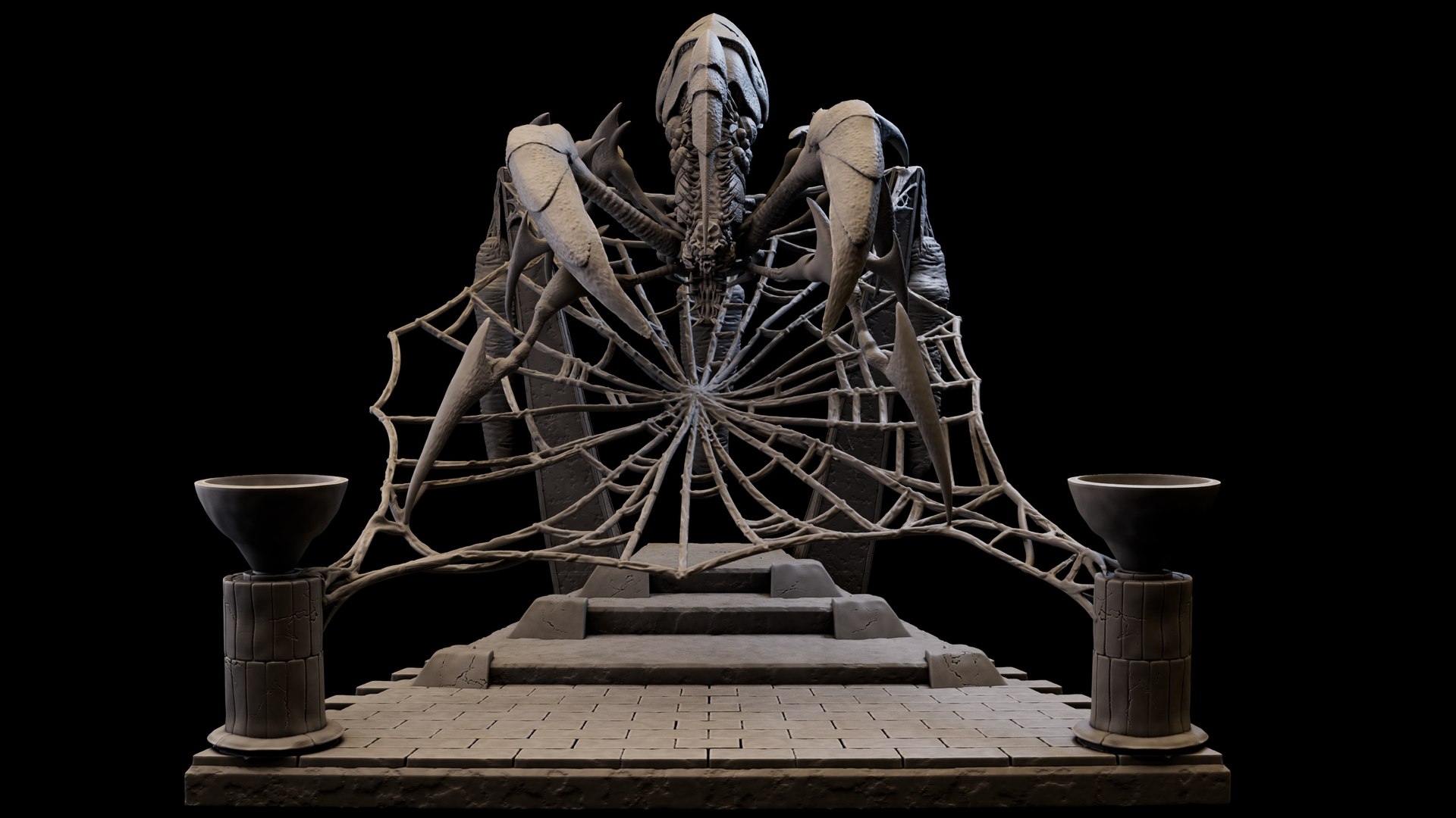 3D Model SpiderQueen For 3d Print - TurboSquid 2120521