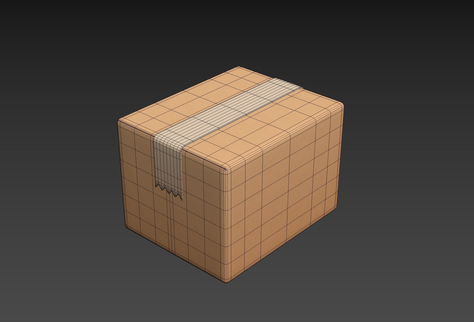 Parcel Box 3D - TurboSquid 2267367