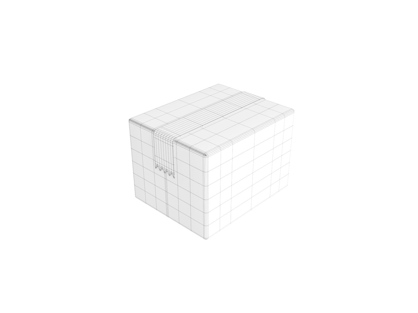 Parcel Box 3D - TurboSquid 2267367