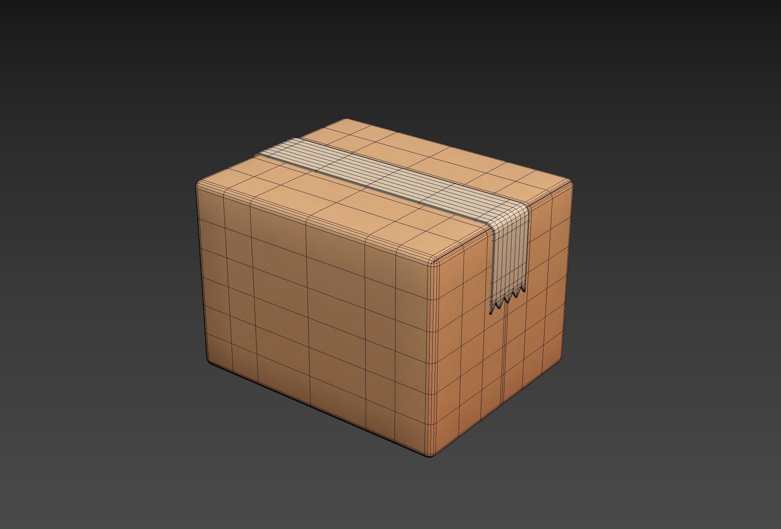 Parcel Box 3D - TurboSquid 2267367