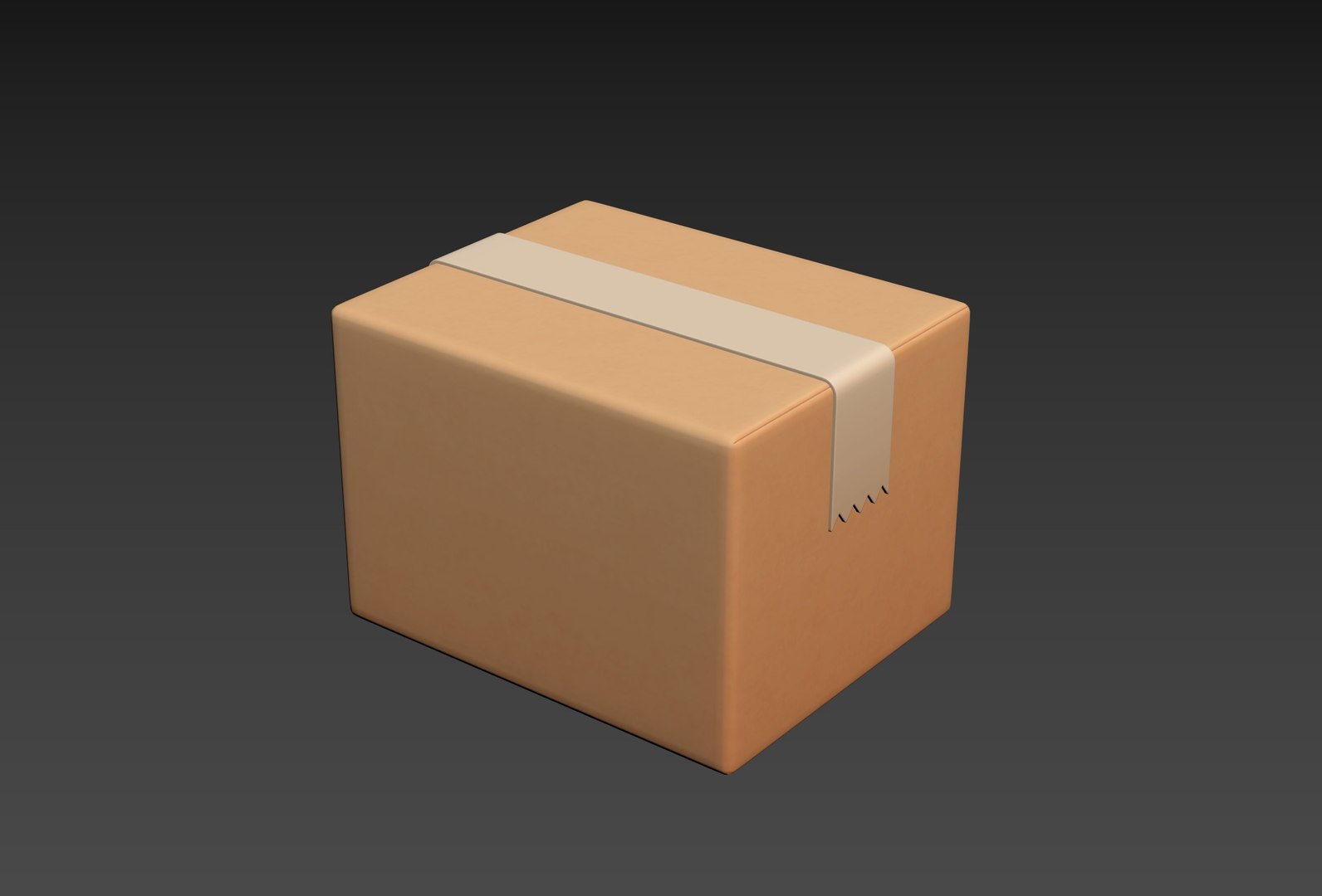 Parcel Box 3D - TurboSquid 2267367