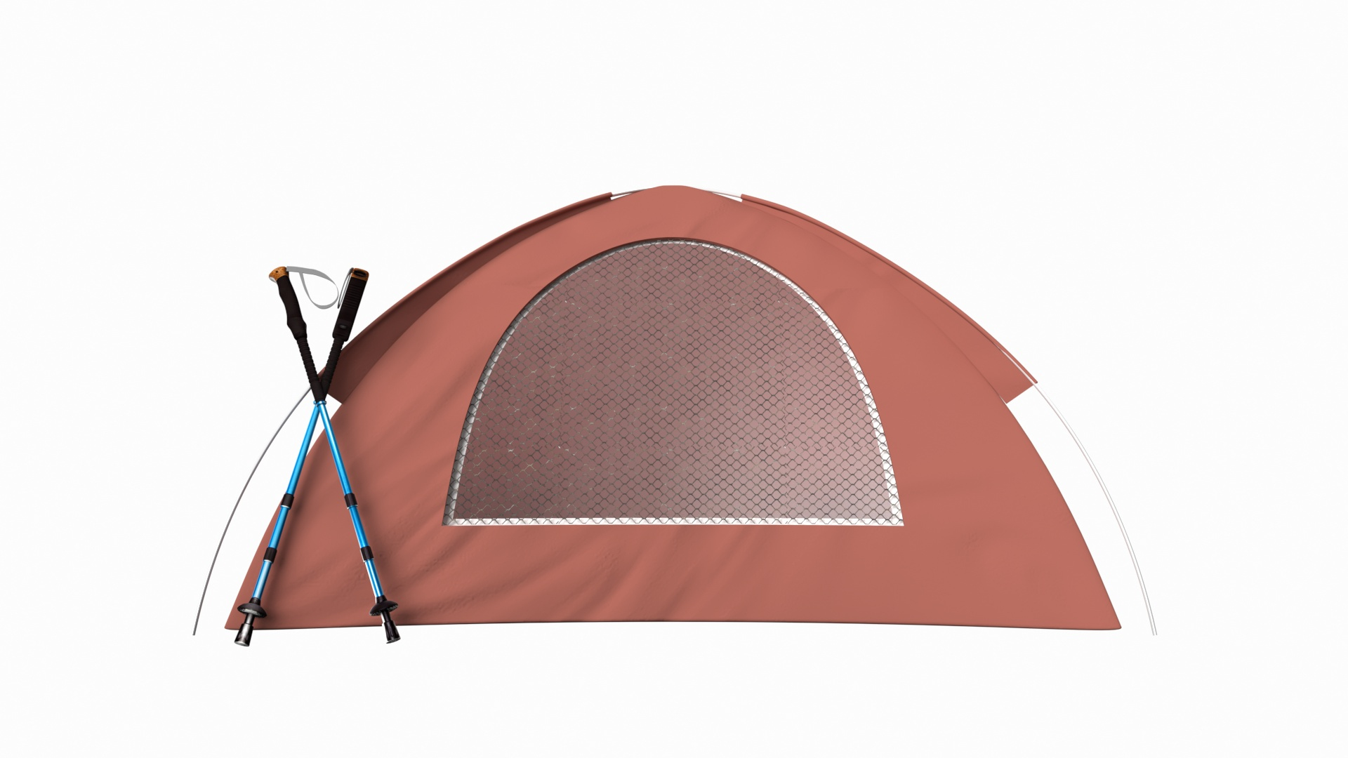 3D Camping Tent Model - TurboSquid 1632540