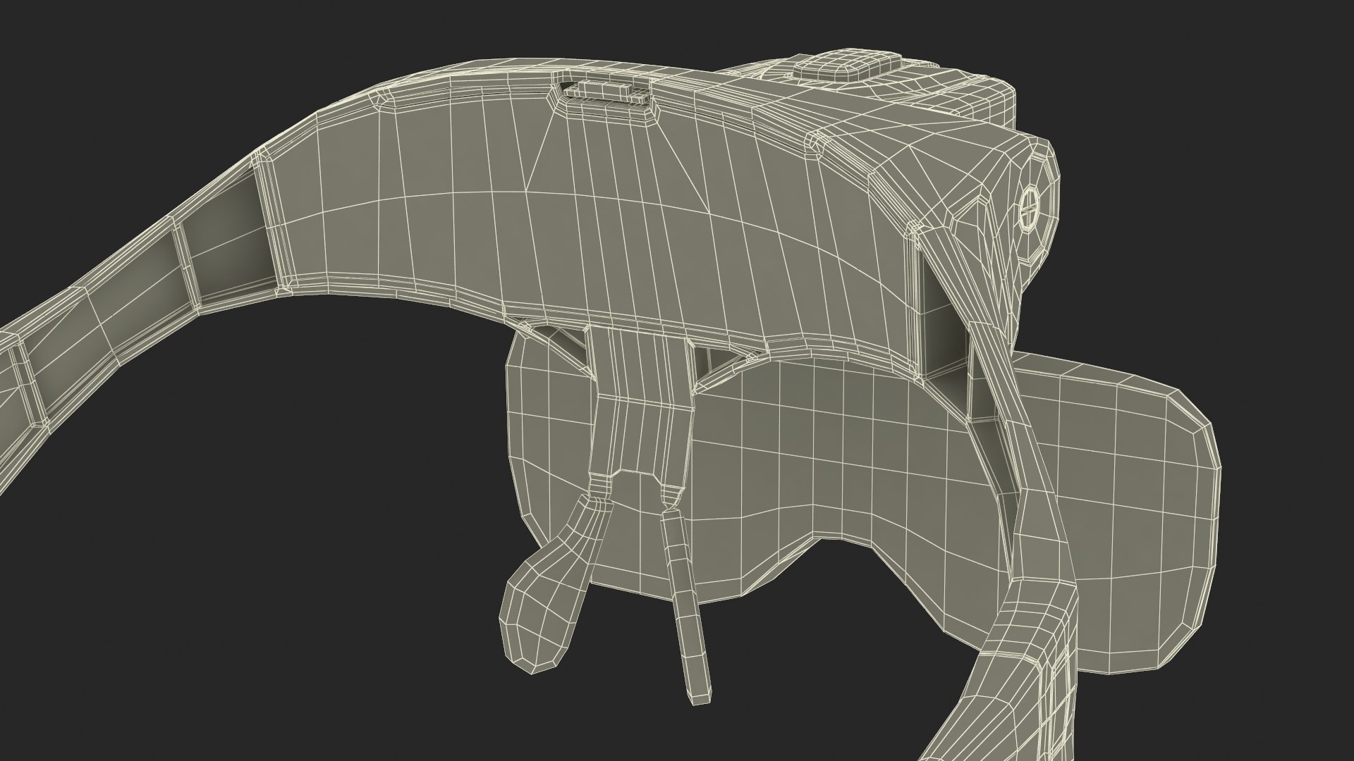 Head Magnifier Visor 3D model - TurboSquid 1942311