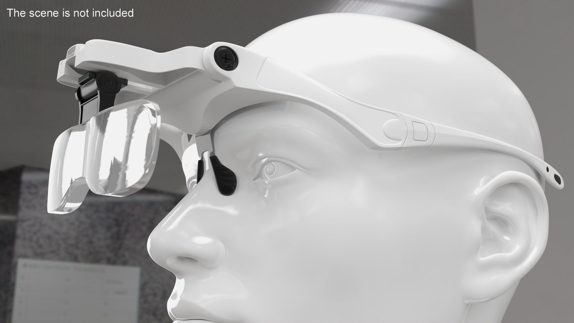 Head Magnifier Visor 3D Model - TurboSquid 1942311