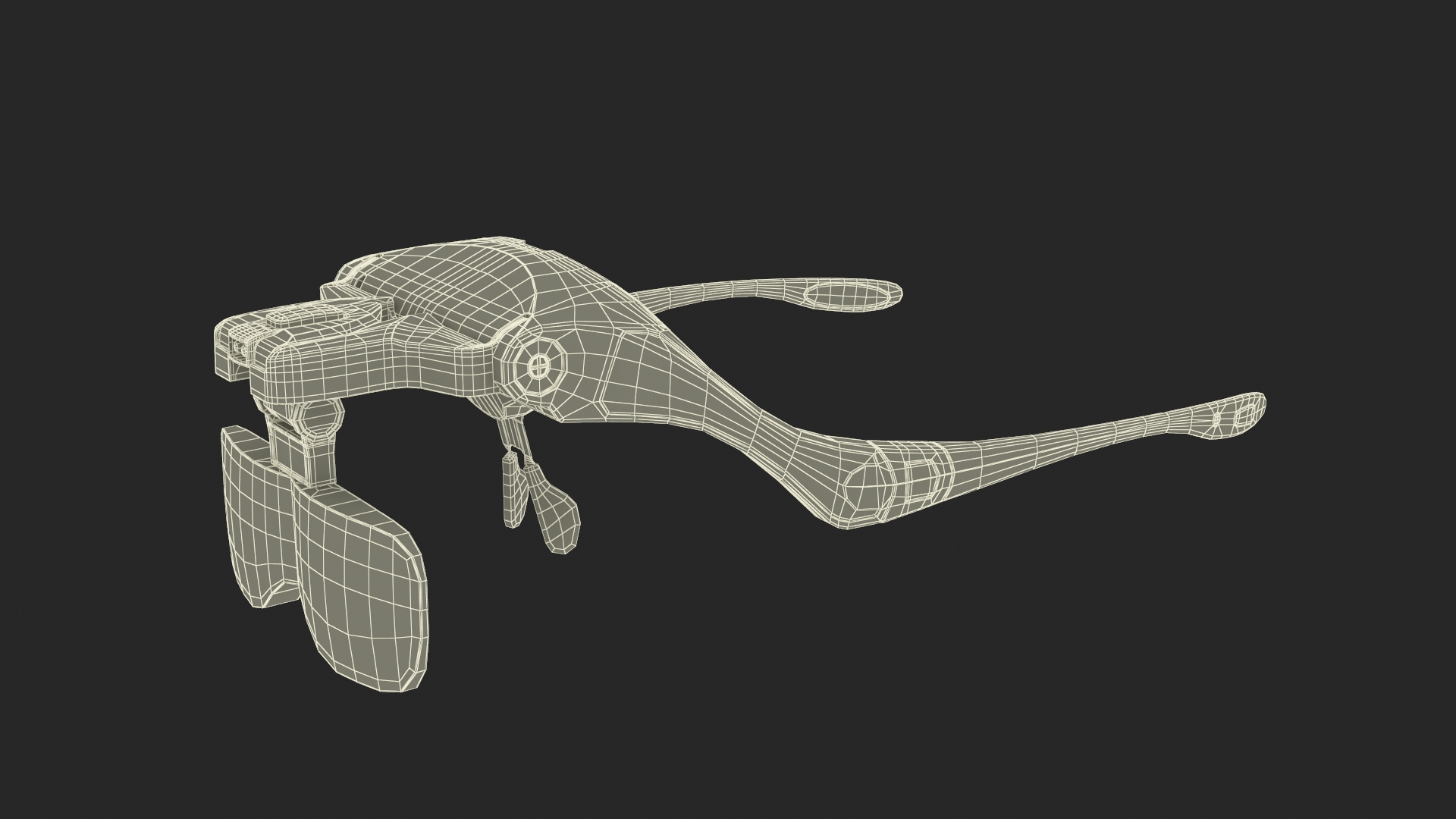 Head Magnifier Visor 3D model - TurboSquid 1942311