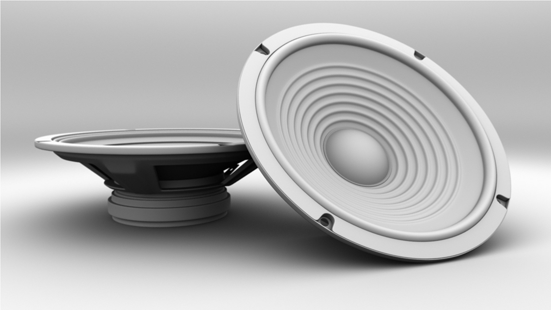 Speakers 3d Model