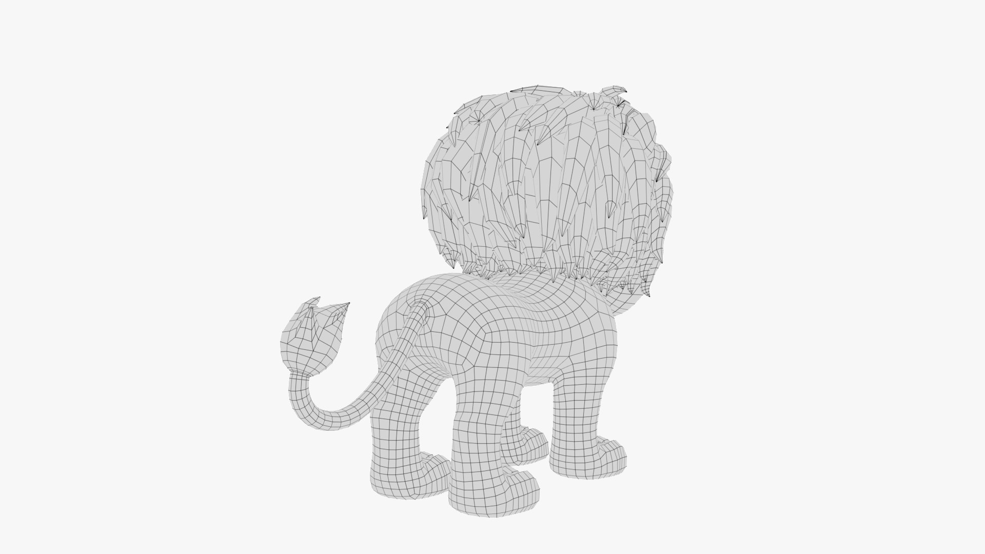 CartoonLion Model - TurboSquid 1923929