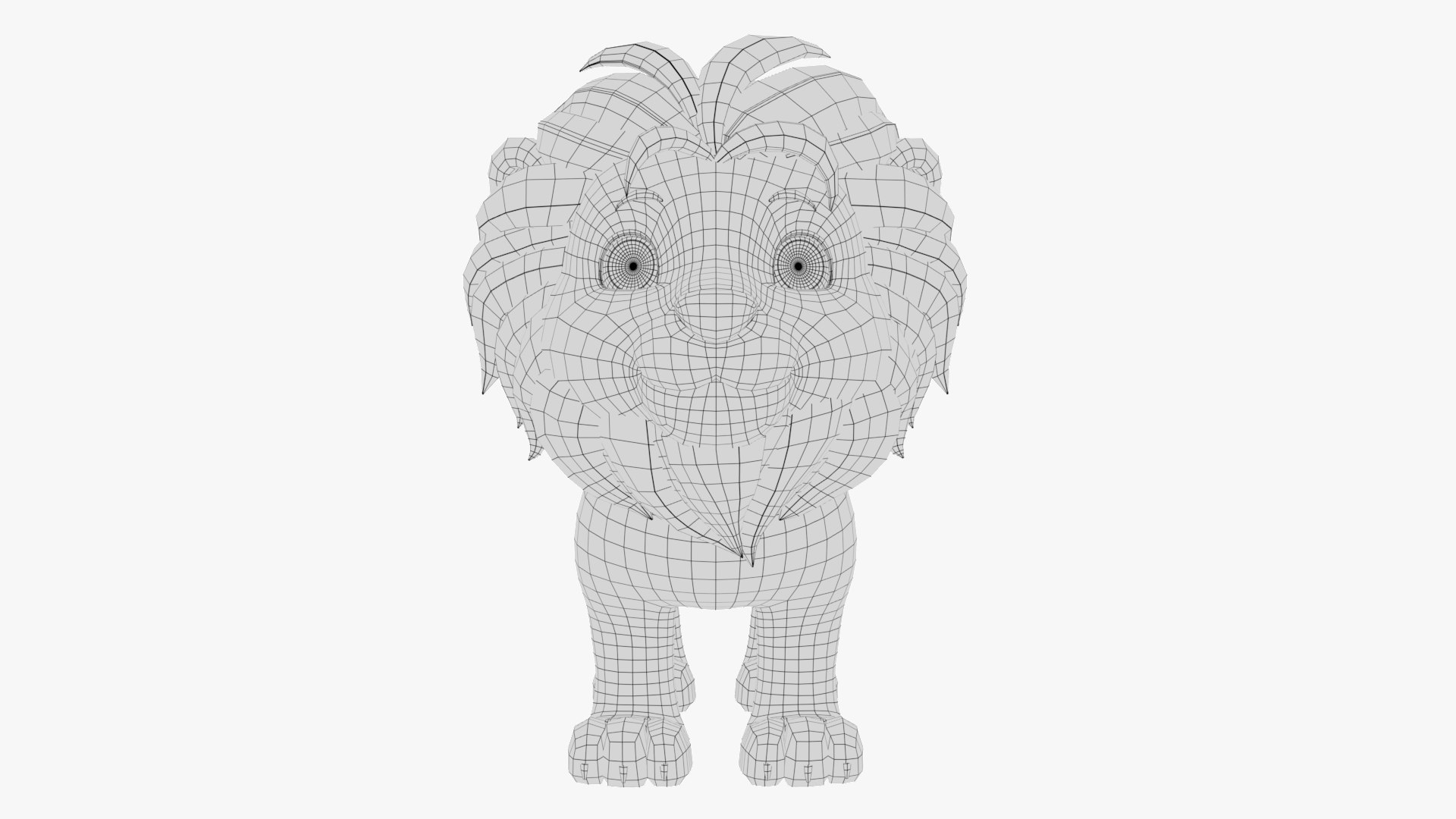 CartoonLion Model - TurboSquid 1923929
