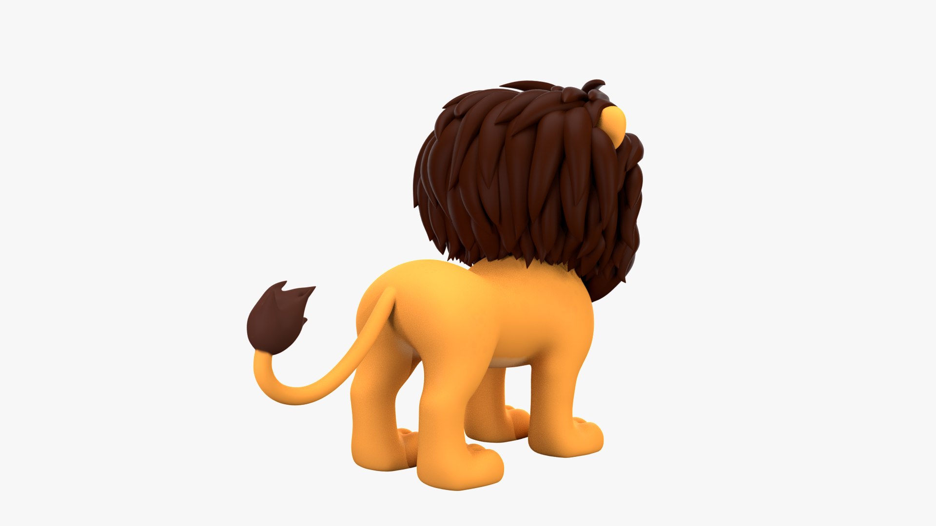 CartoonLion Model - TurboSquid 1923929