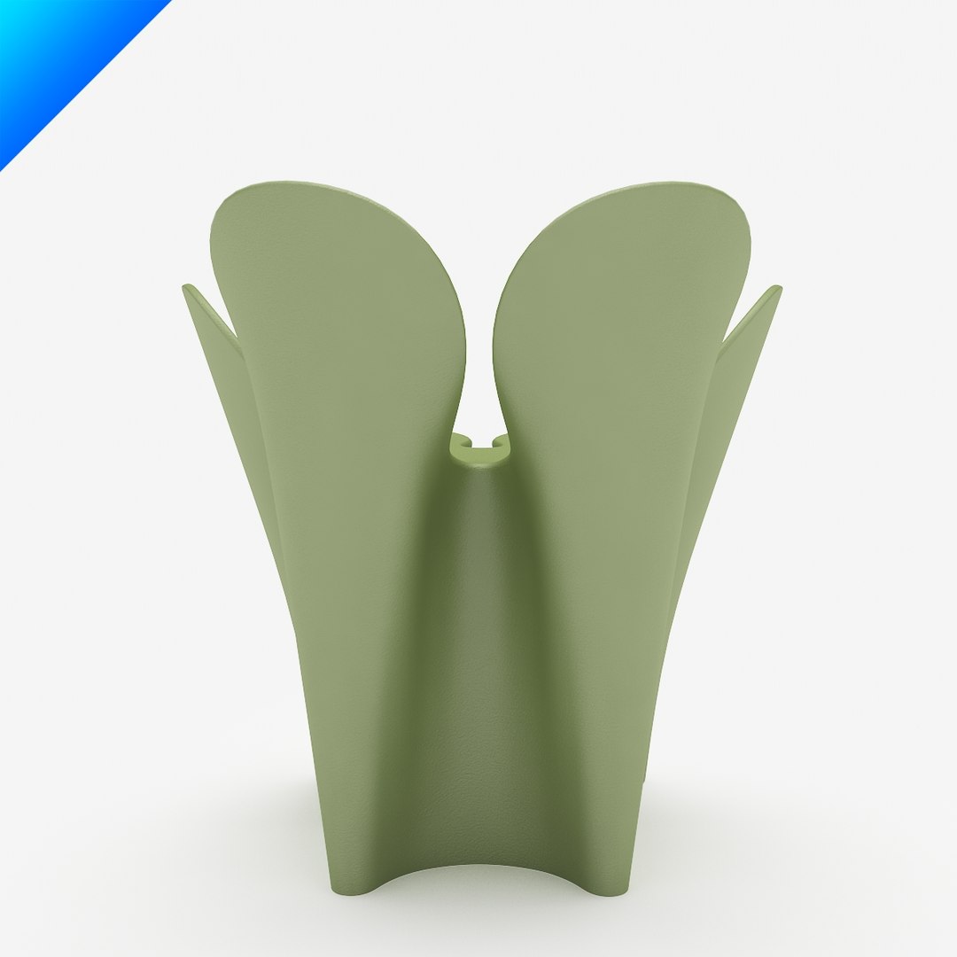 clover chair design ron arad 3d max