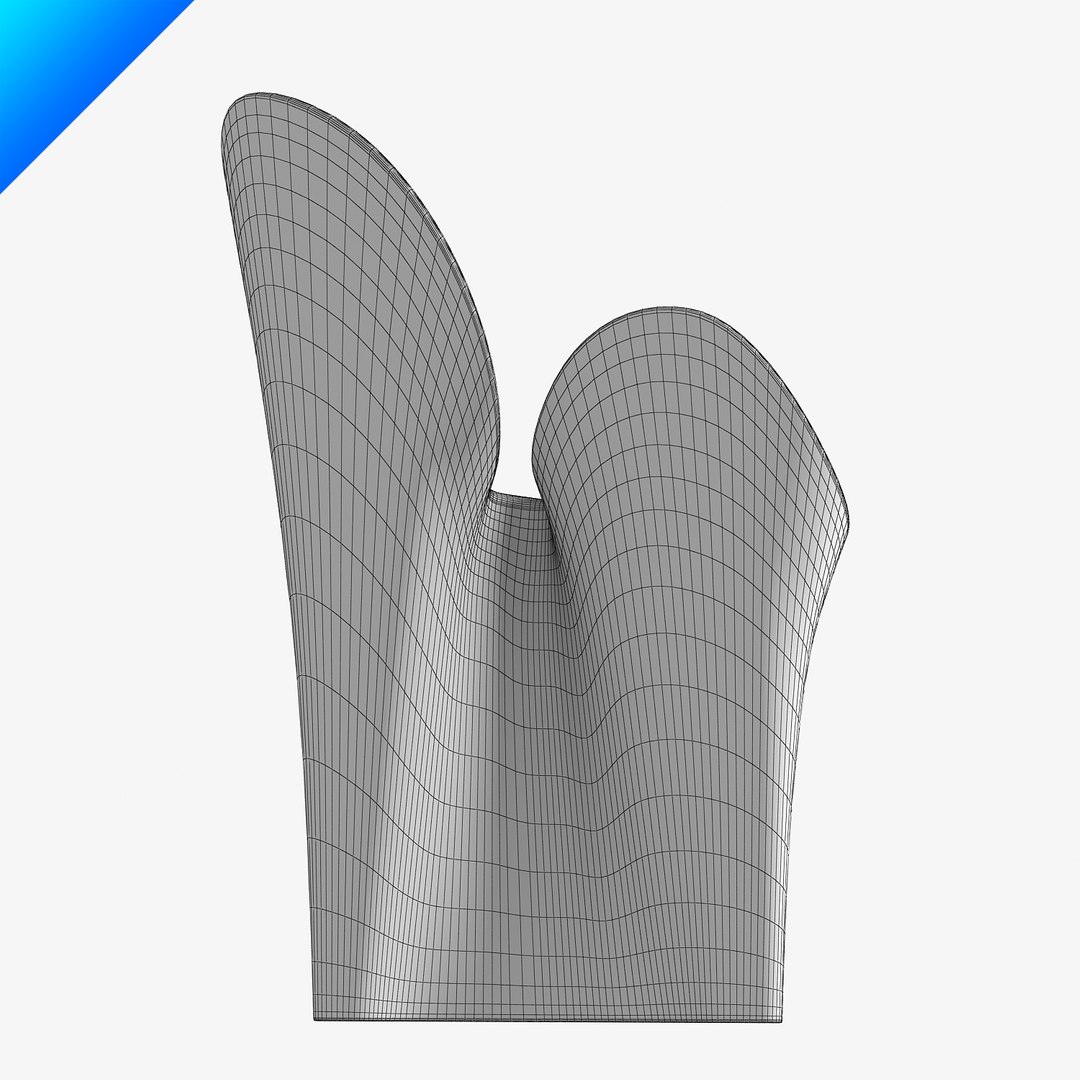 clover chair design ron arad 3d max