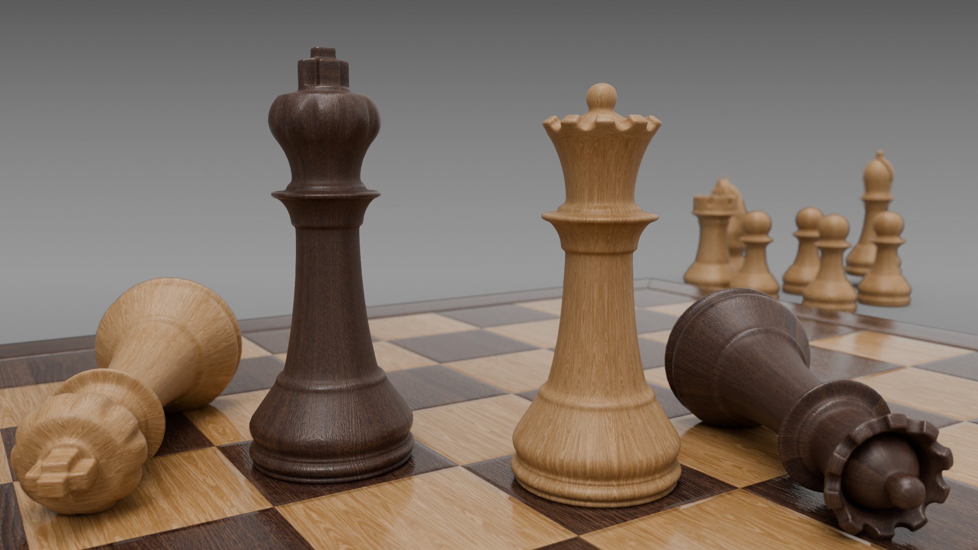 Chess 3D Model - TurboSquid 2245815