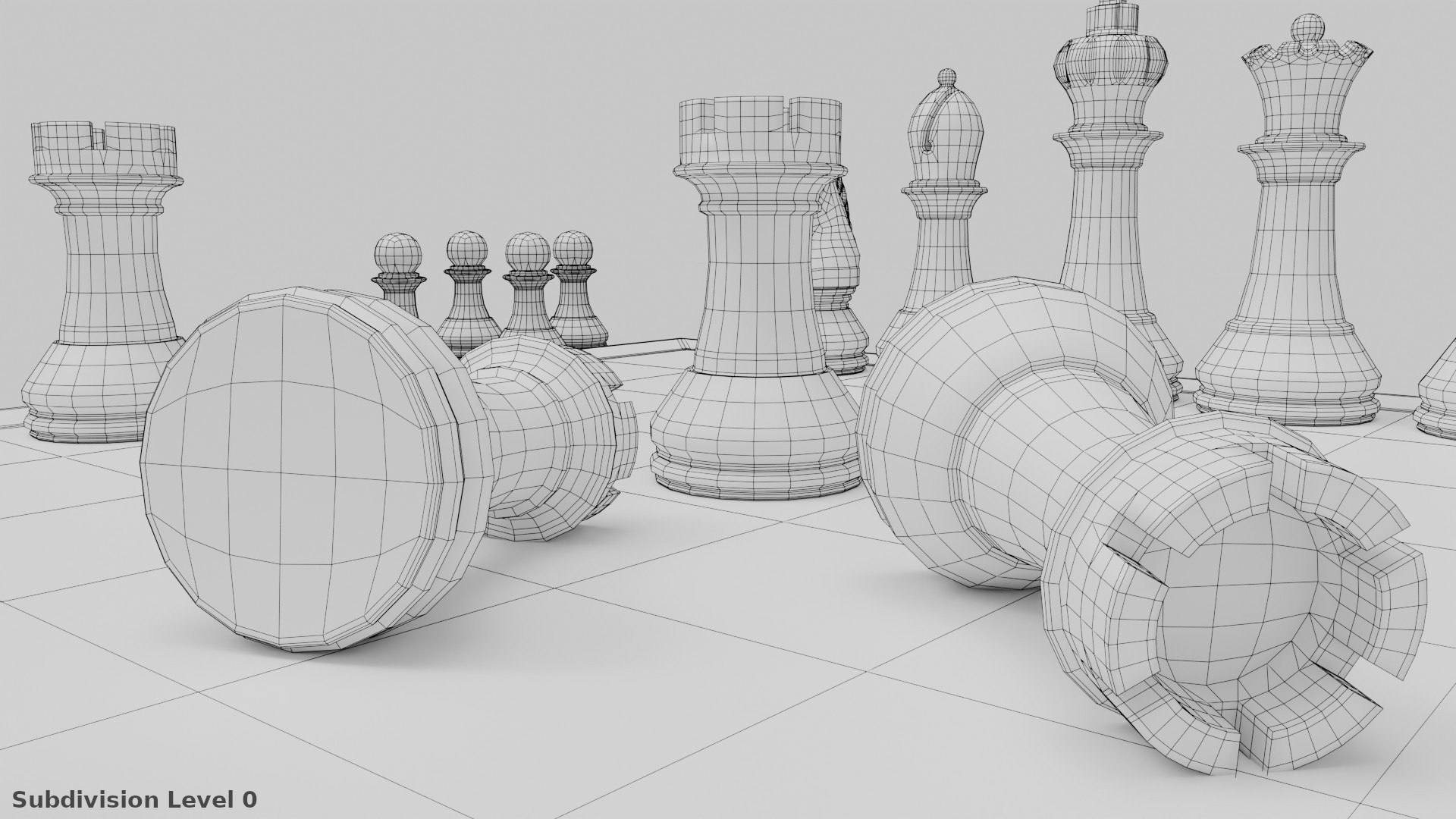 Chess 3D Model - TurboSquid 2245815
