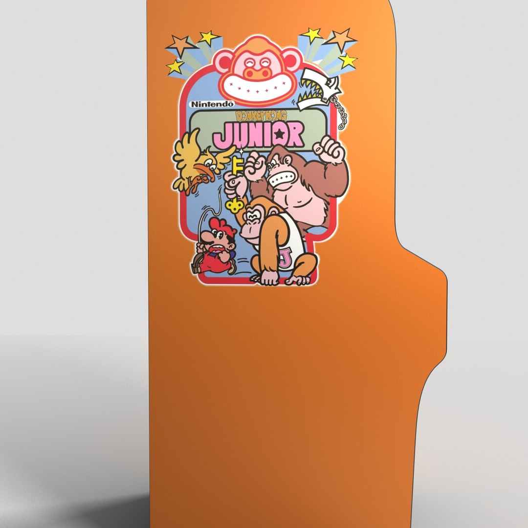 3d donkey kong jr arcade