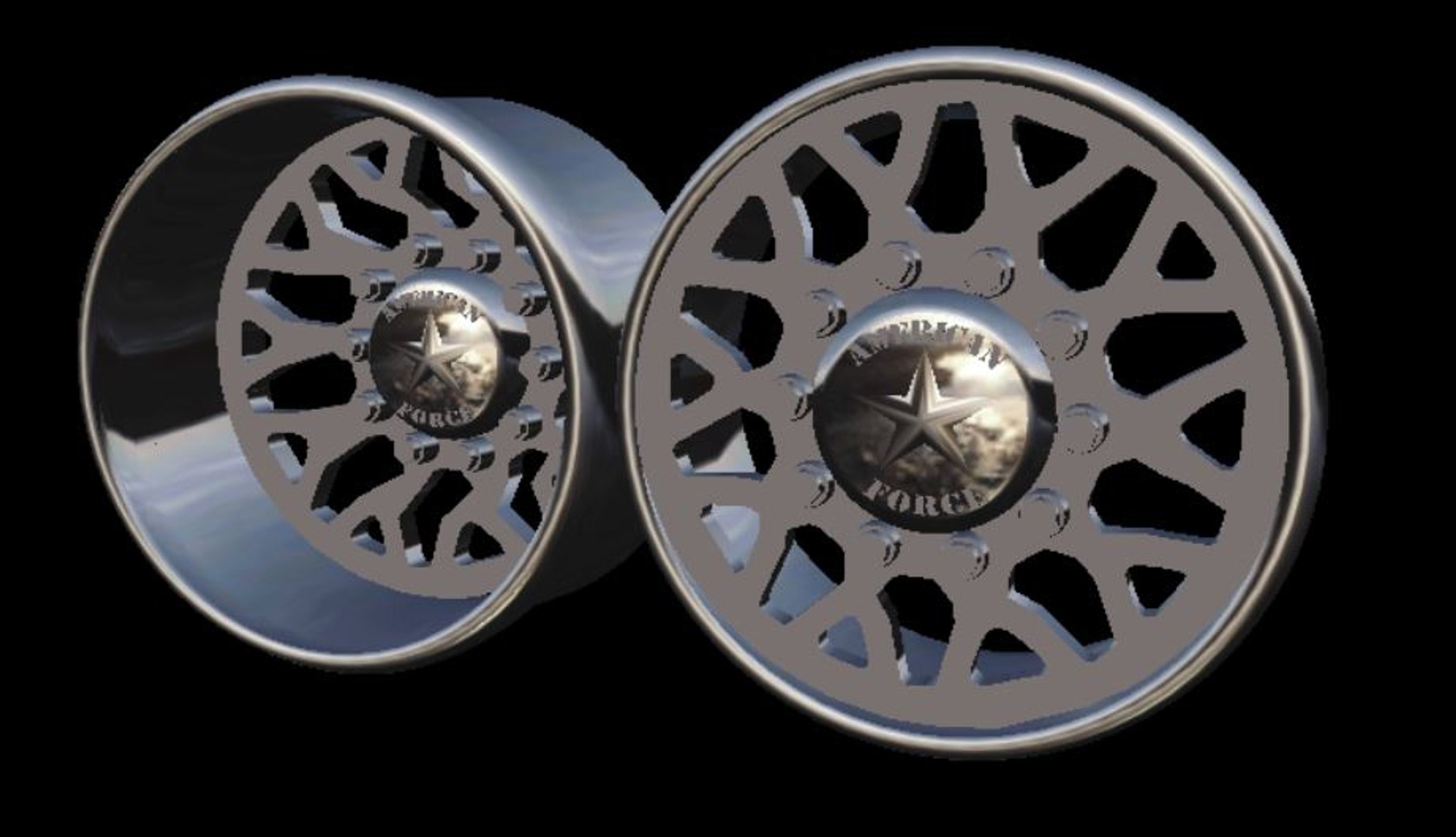 American Forces 3D Model - TurboSquid 1396794