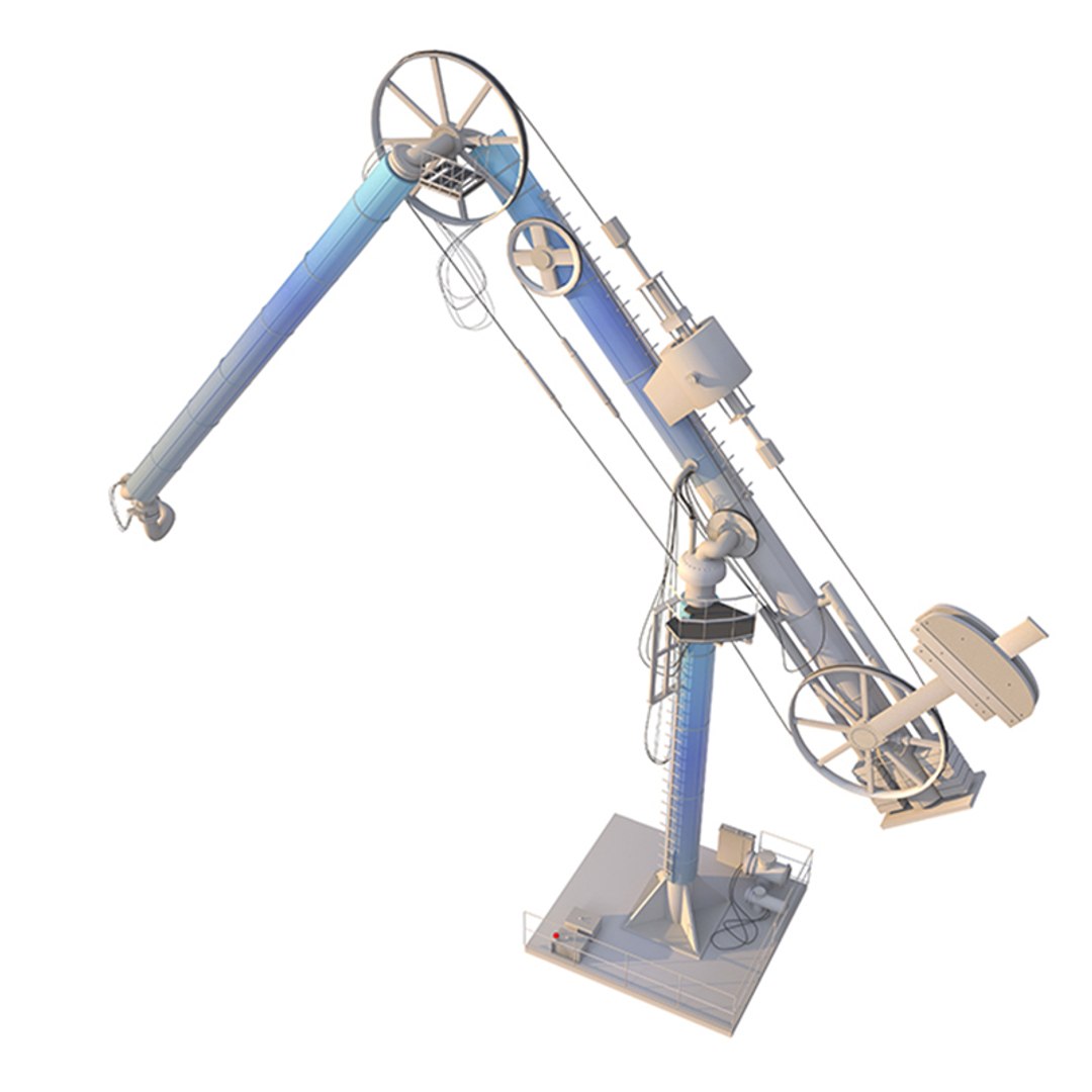 3D Loading Arm - TurboSquid 1463004