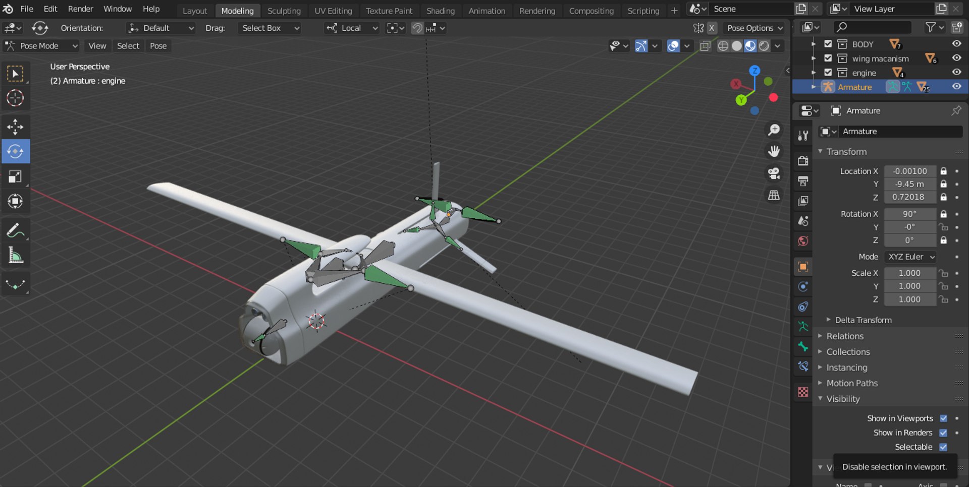 3D Alpagu 2 Kamikaze Uav - TurboSquid 1583030