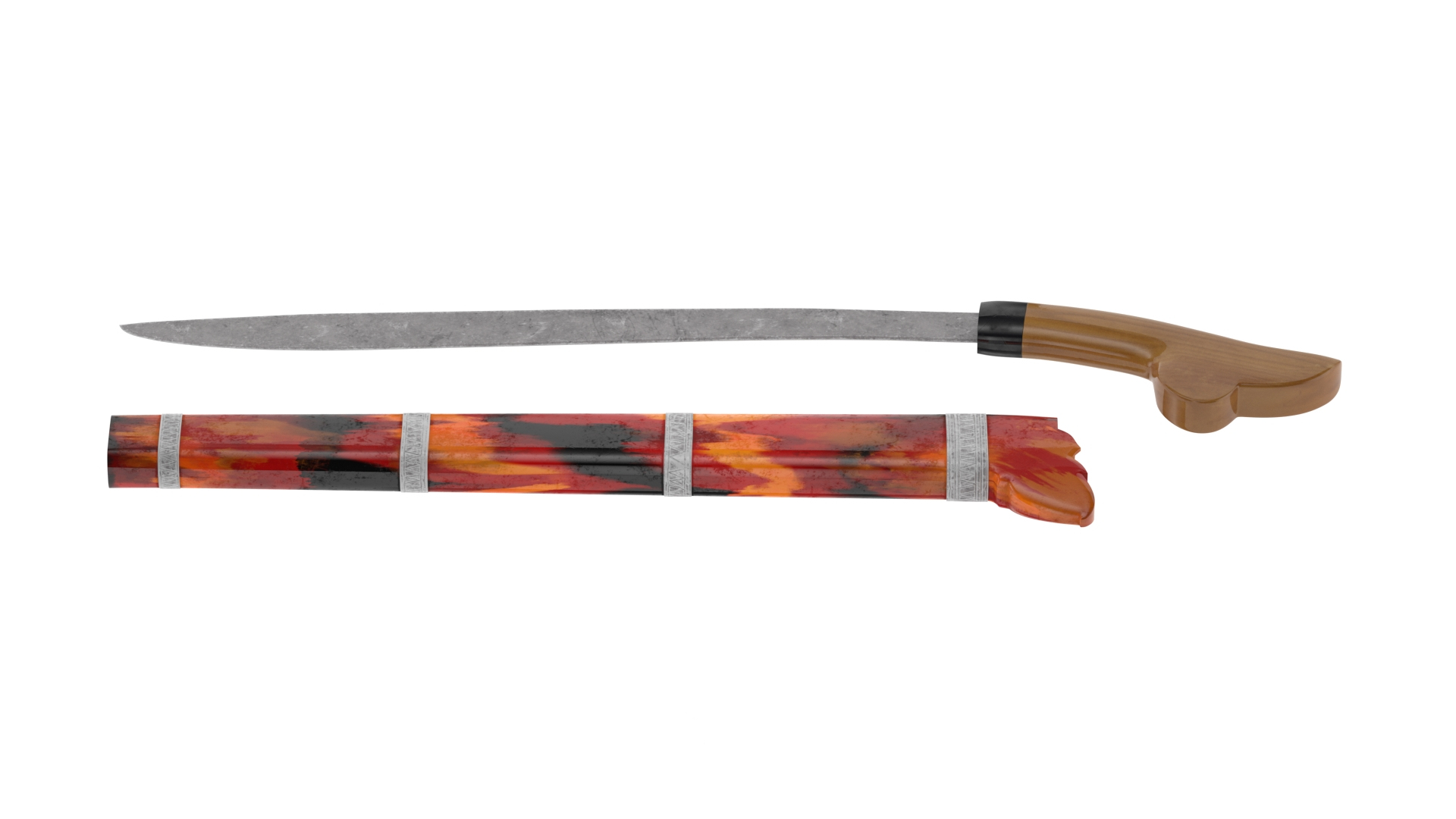 3D Model Parang Knife - TurboSquid 1751777