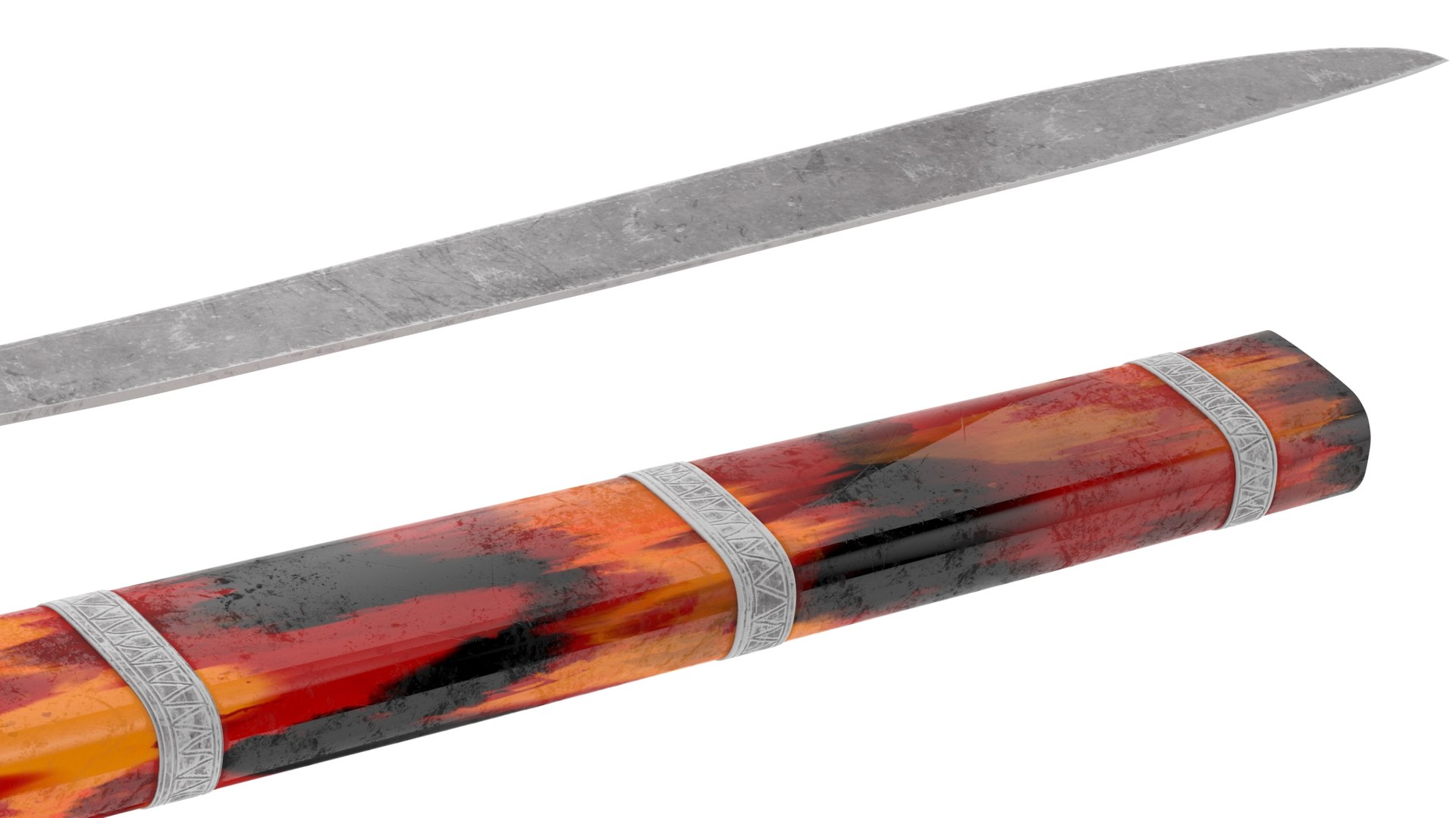3D Model Parang Knife - TurboSquid 1751777