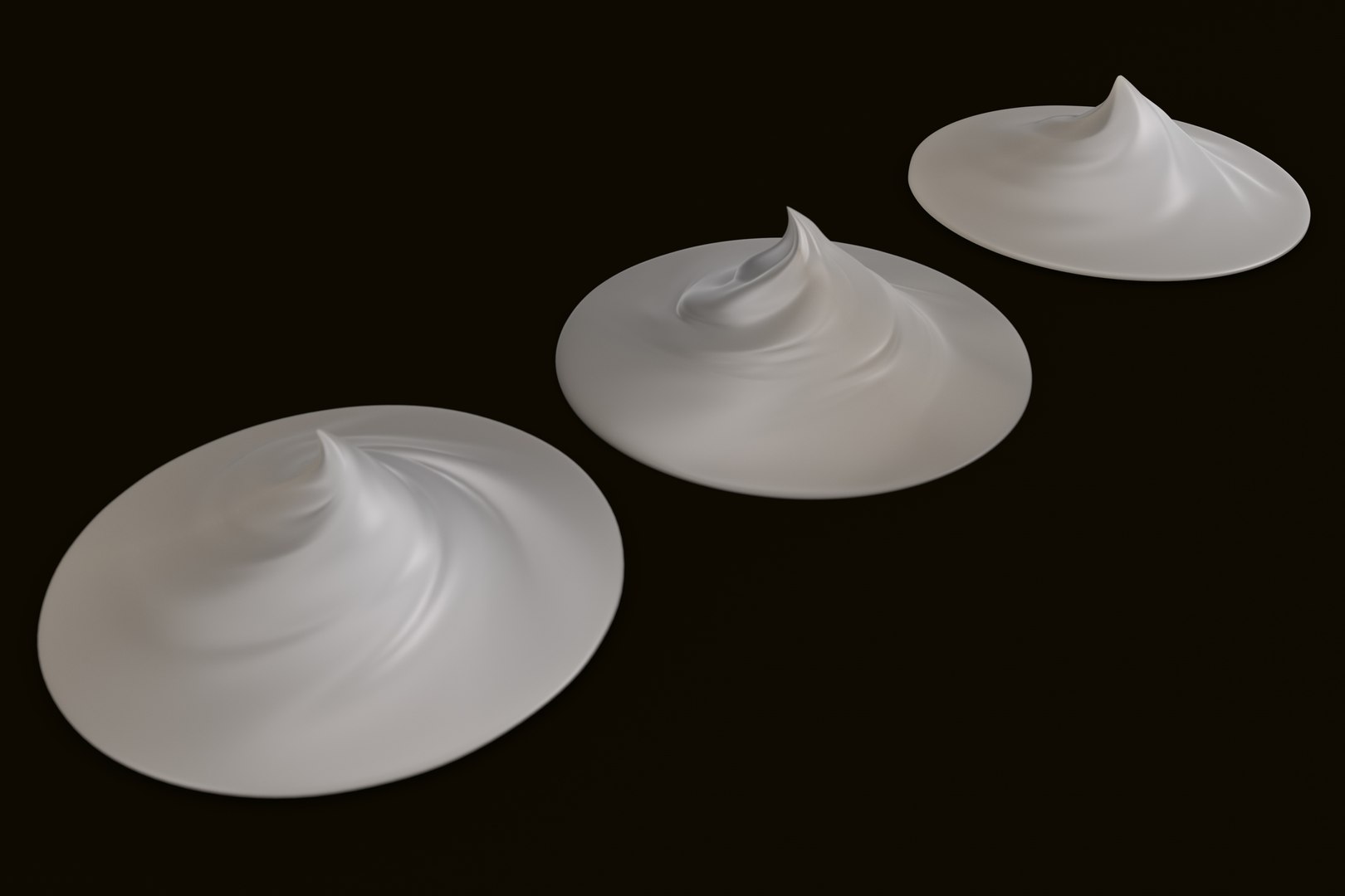 Cosmetic Cream Smears 3D - TurboSquid 1988927