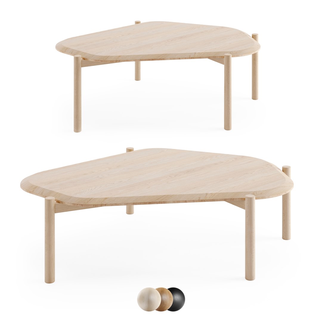 Bolia Coffee Table Island 3D Model - TurboSquid 2047618