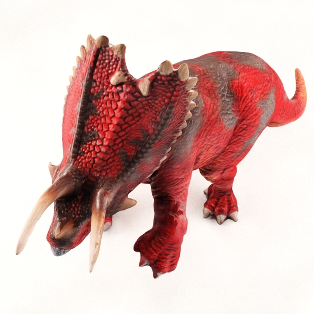 3d pentaceratops toy