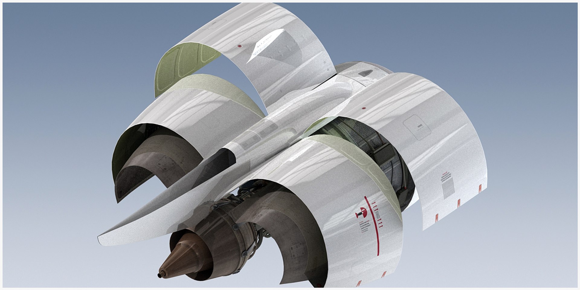 3D Model Comac Engine - TurboSquid 1465654