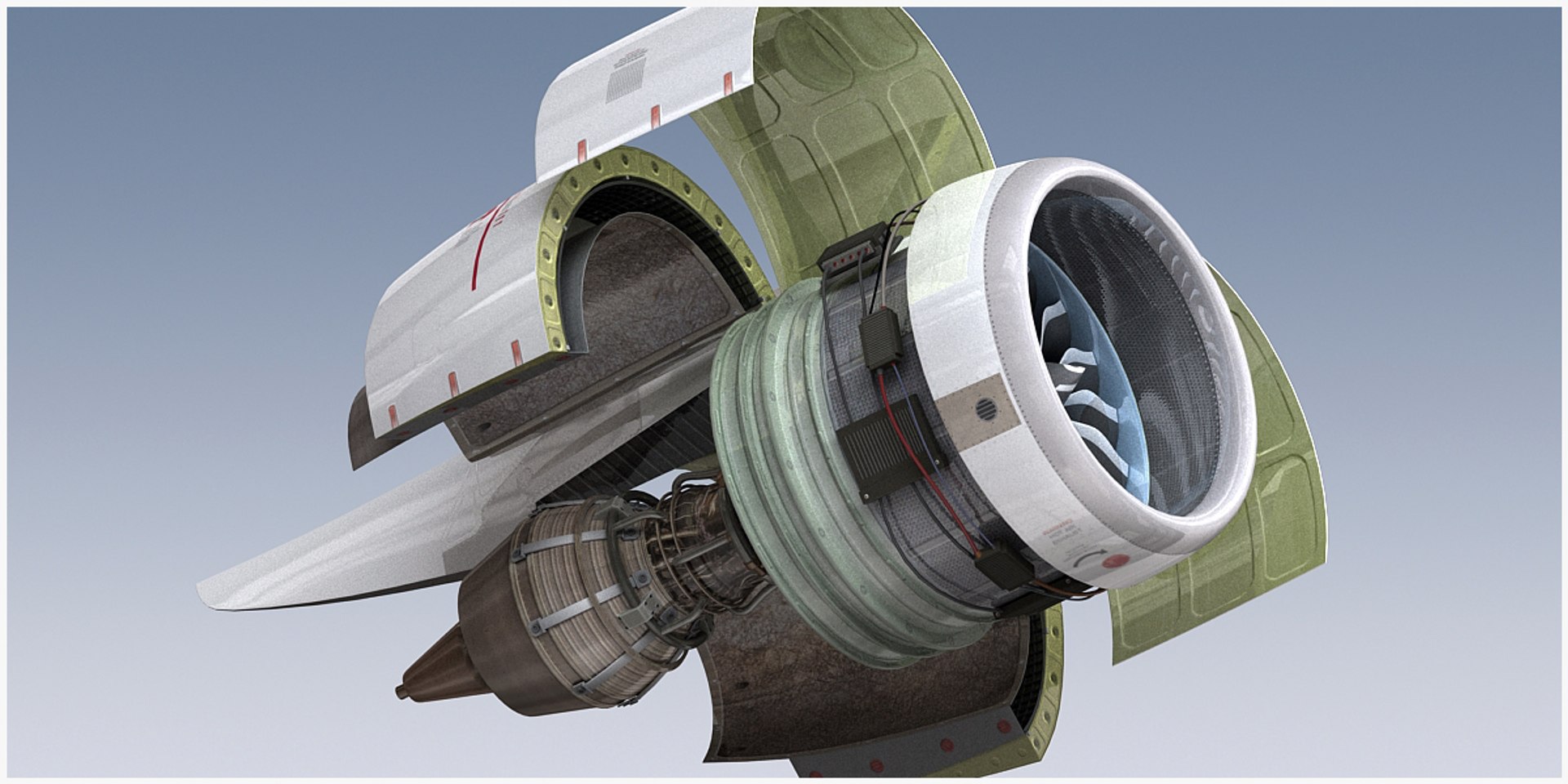 3D Model Comac Engine - TurboSquid 1465654