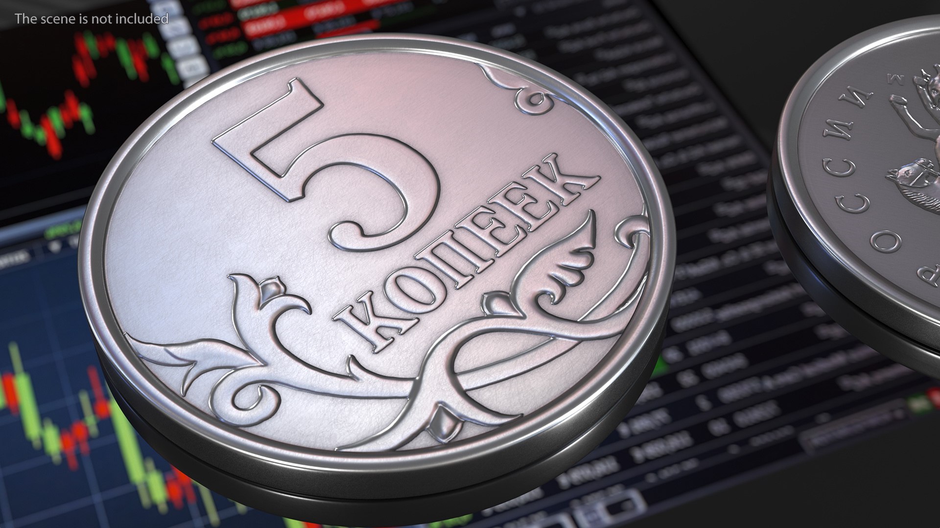 Russian Kopek Coins Collection 3D - TurboSquid 1909253