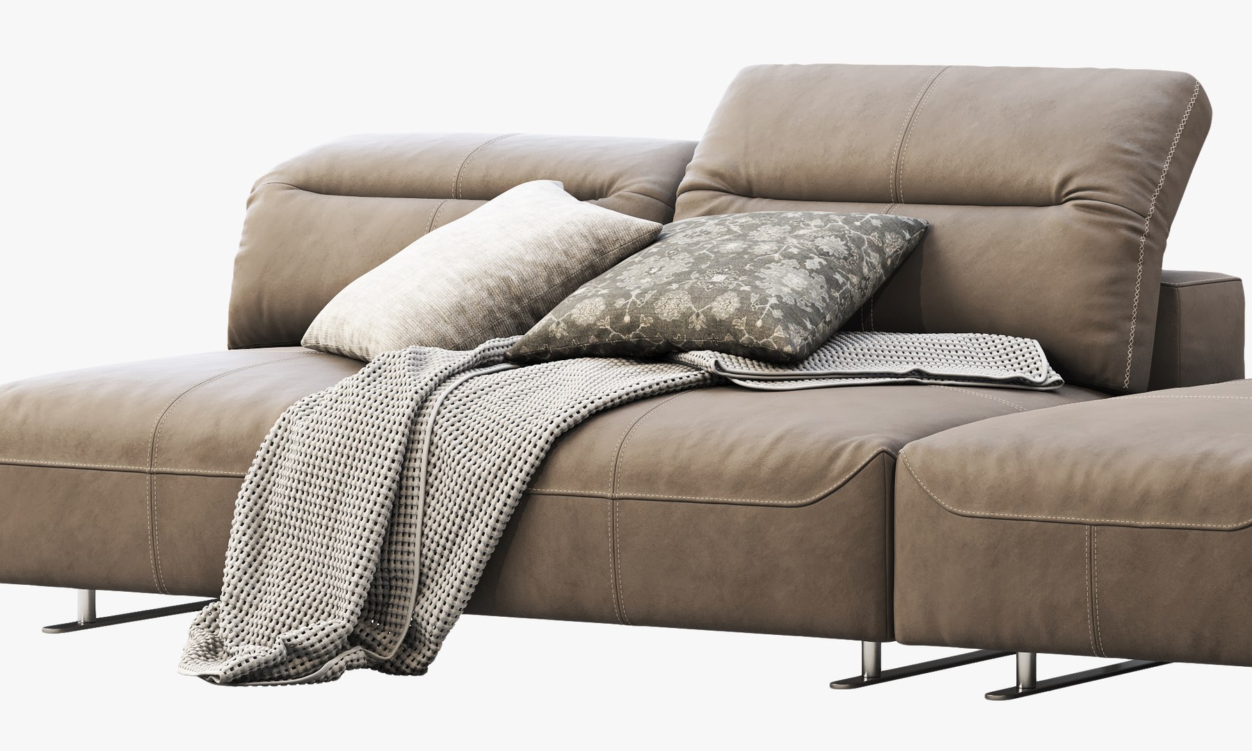 3D Boconcept Hampton Modular Leather - TurboSquid 1630500