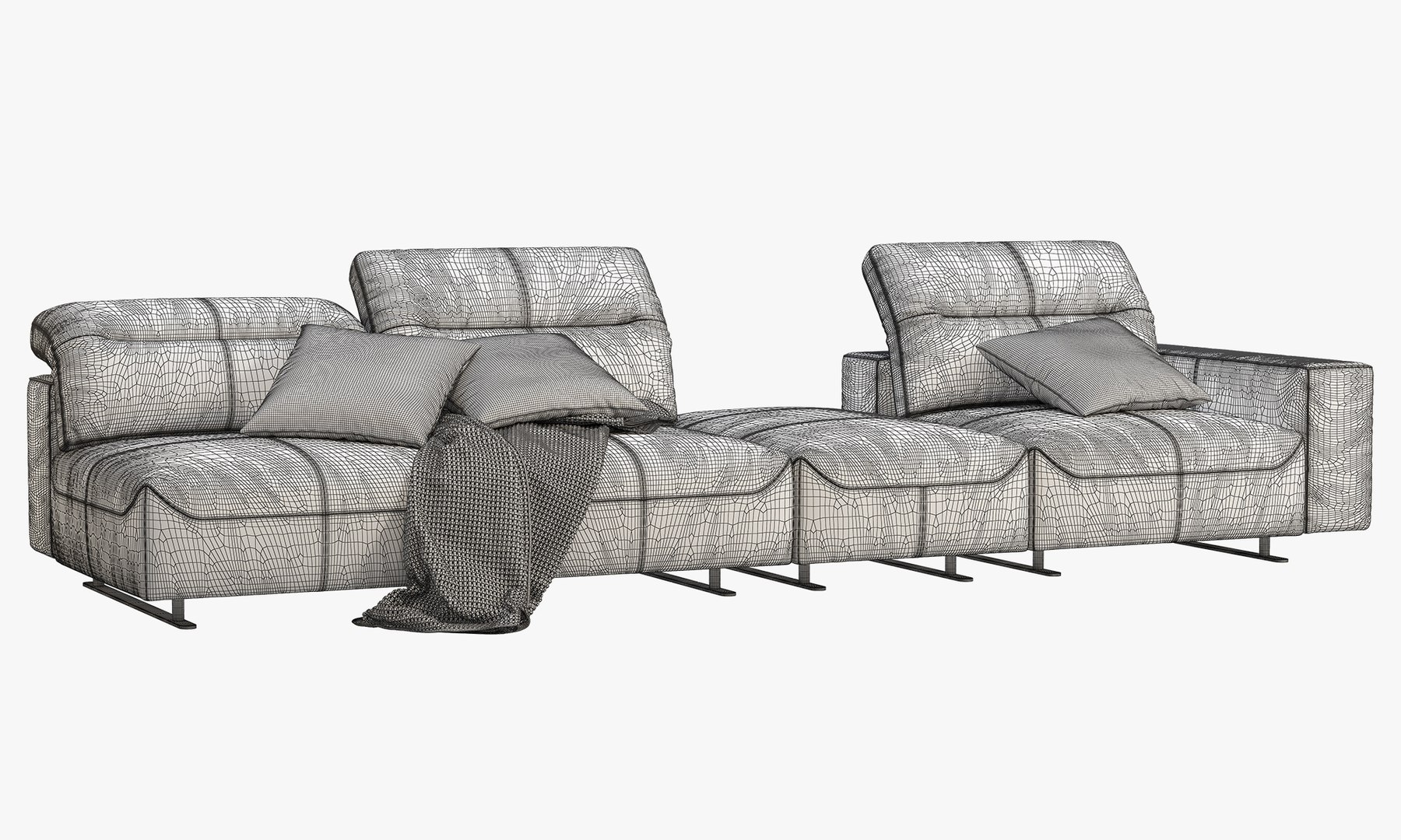 3D boconcept hampton modular leather - TurboSquid 1630500