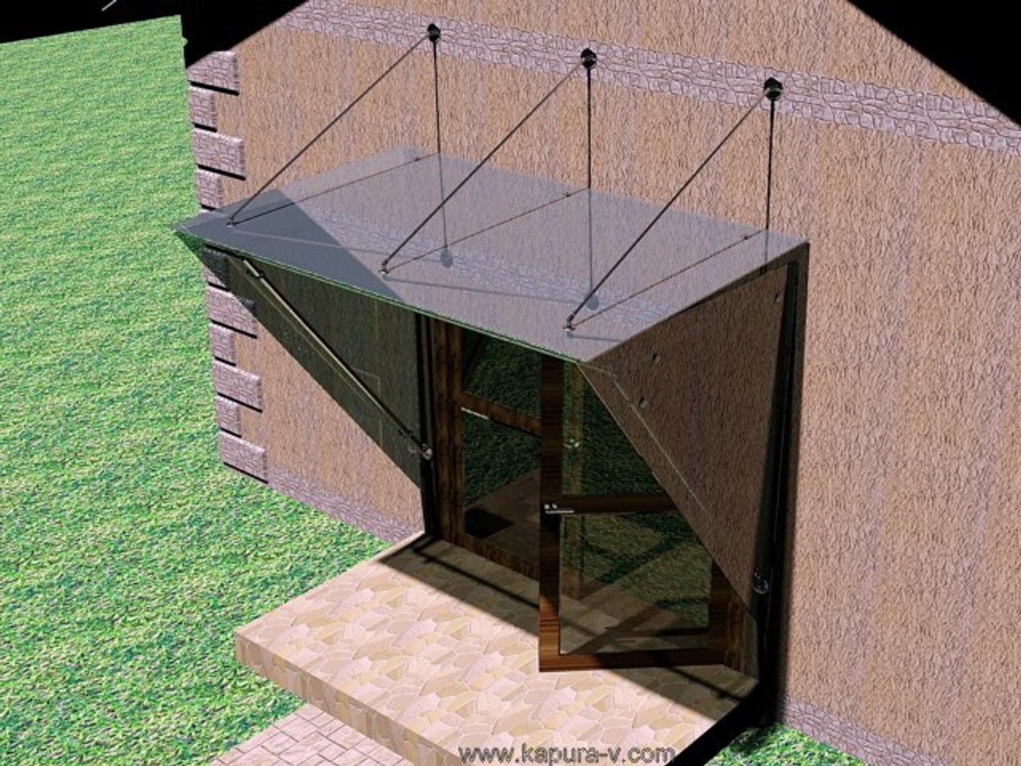 Glass Canopies Autocad 2007 3d Dwg