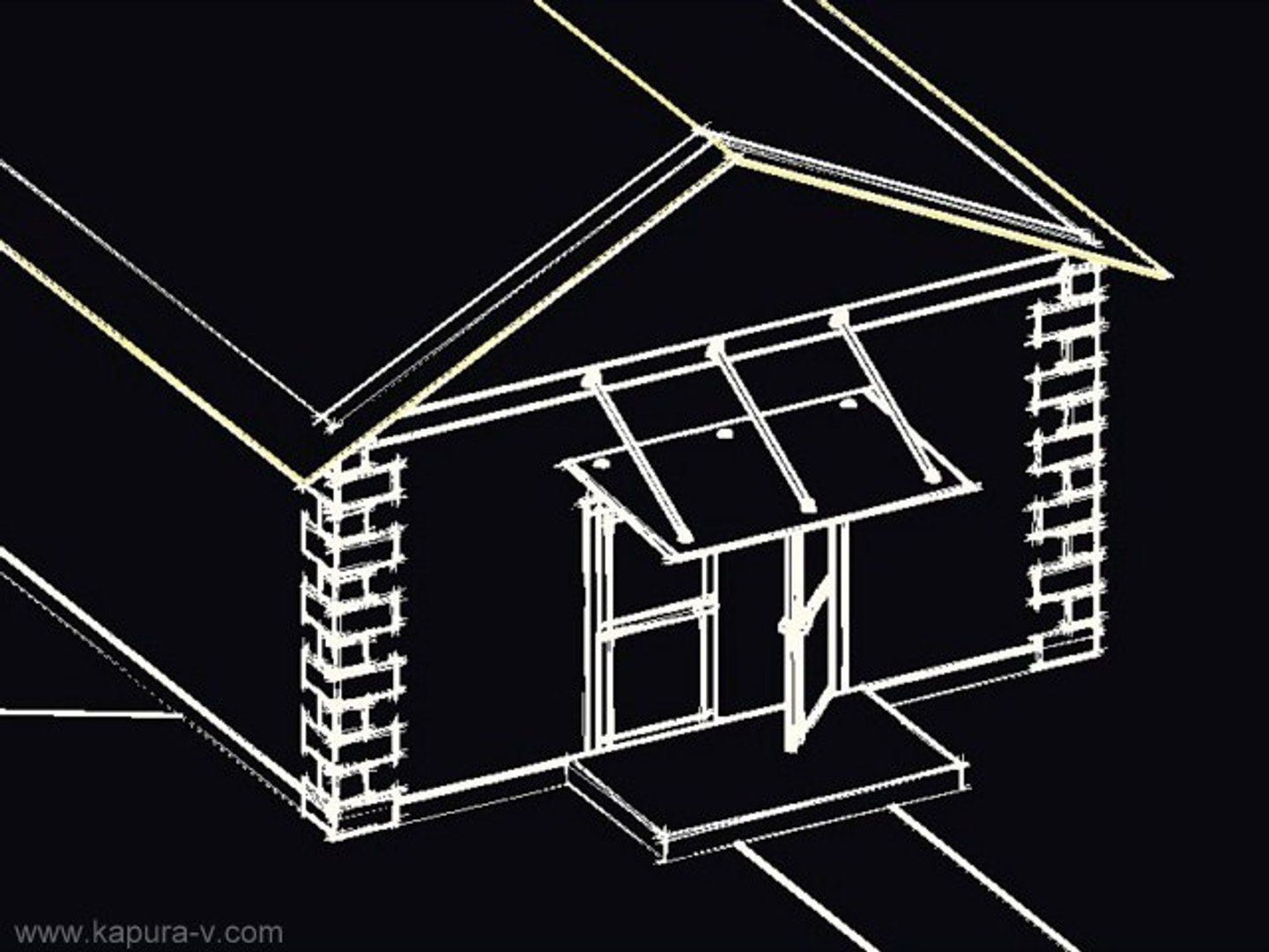Glass Canopies Autocad 2007 3d Dwg