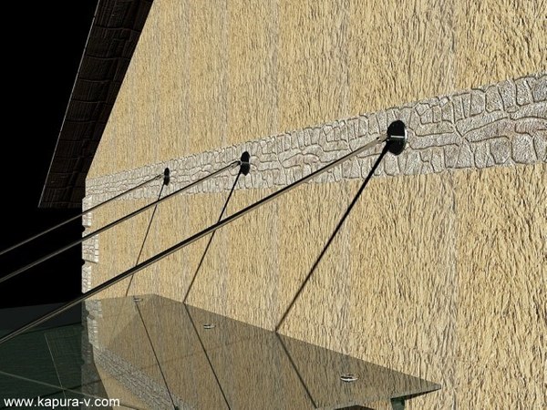 glass canopies autocad 2007 3d dwg