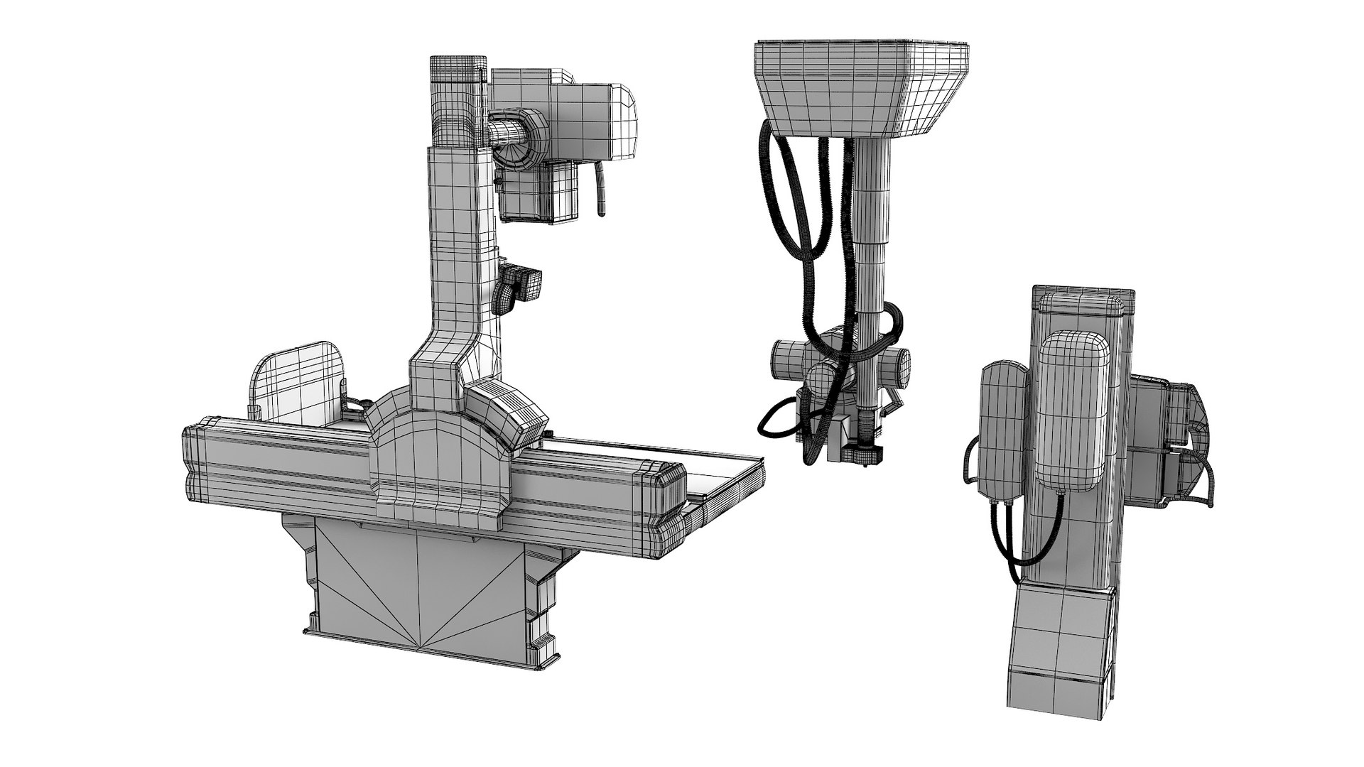 Combidiagnost R90 Medical Radiography 3D Model - TurboSquid 1553761