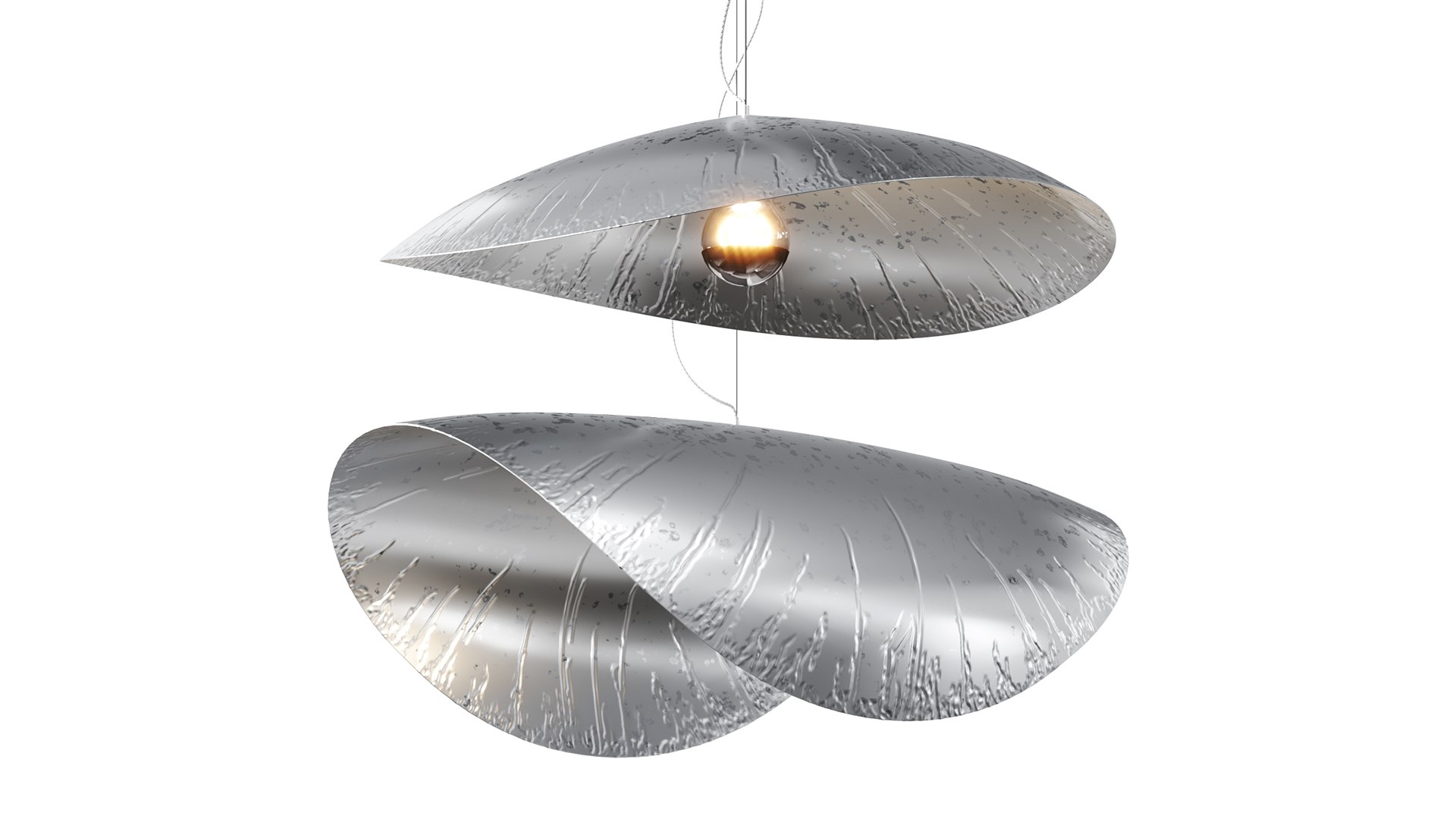 Gervasoni Silver 95 96 Pendant Lamp 3D Model - TurboSquid 2238312