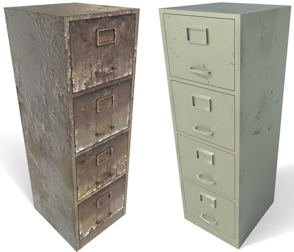 Filing Cabinet 3D Models for Download | TurboSquid